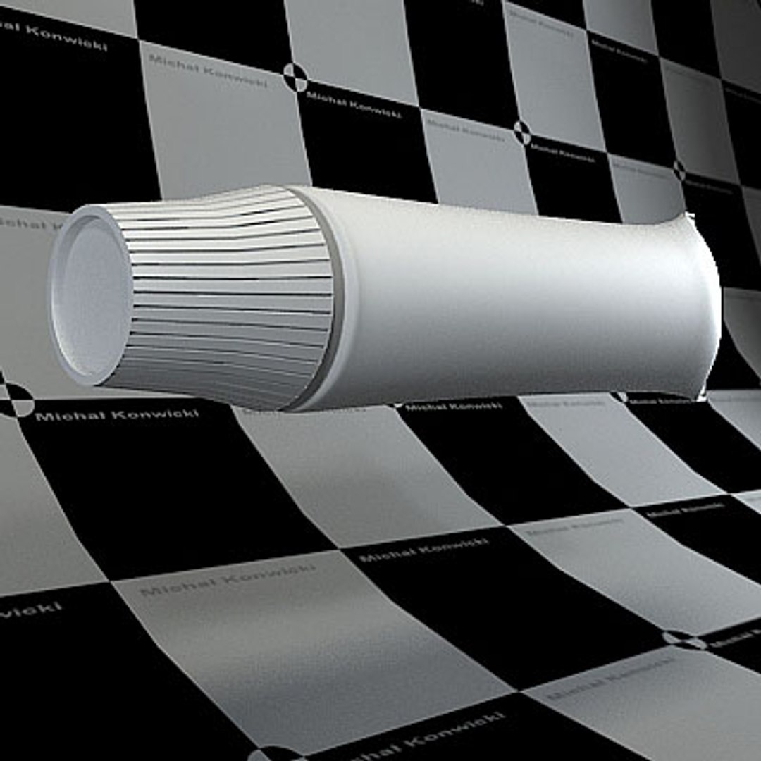 3ds Max Tube Toothpaste