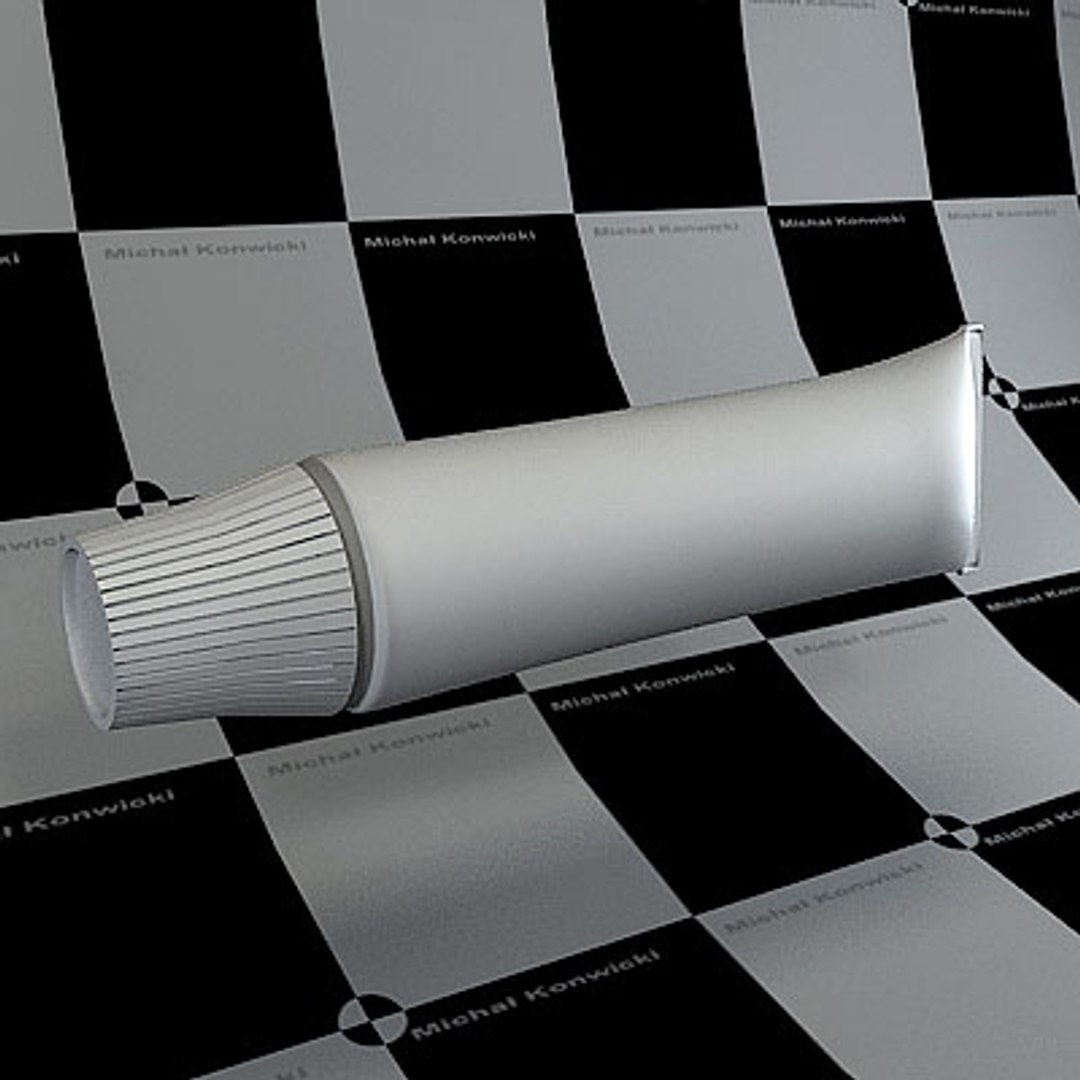 3ds Max Tube Toothpaste
