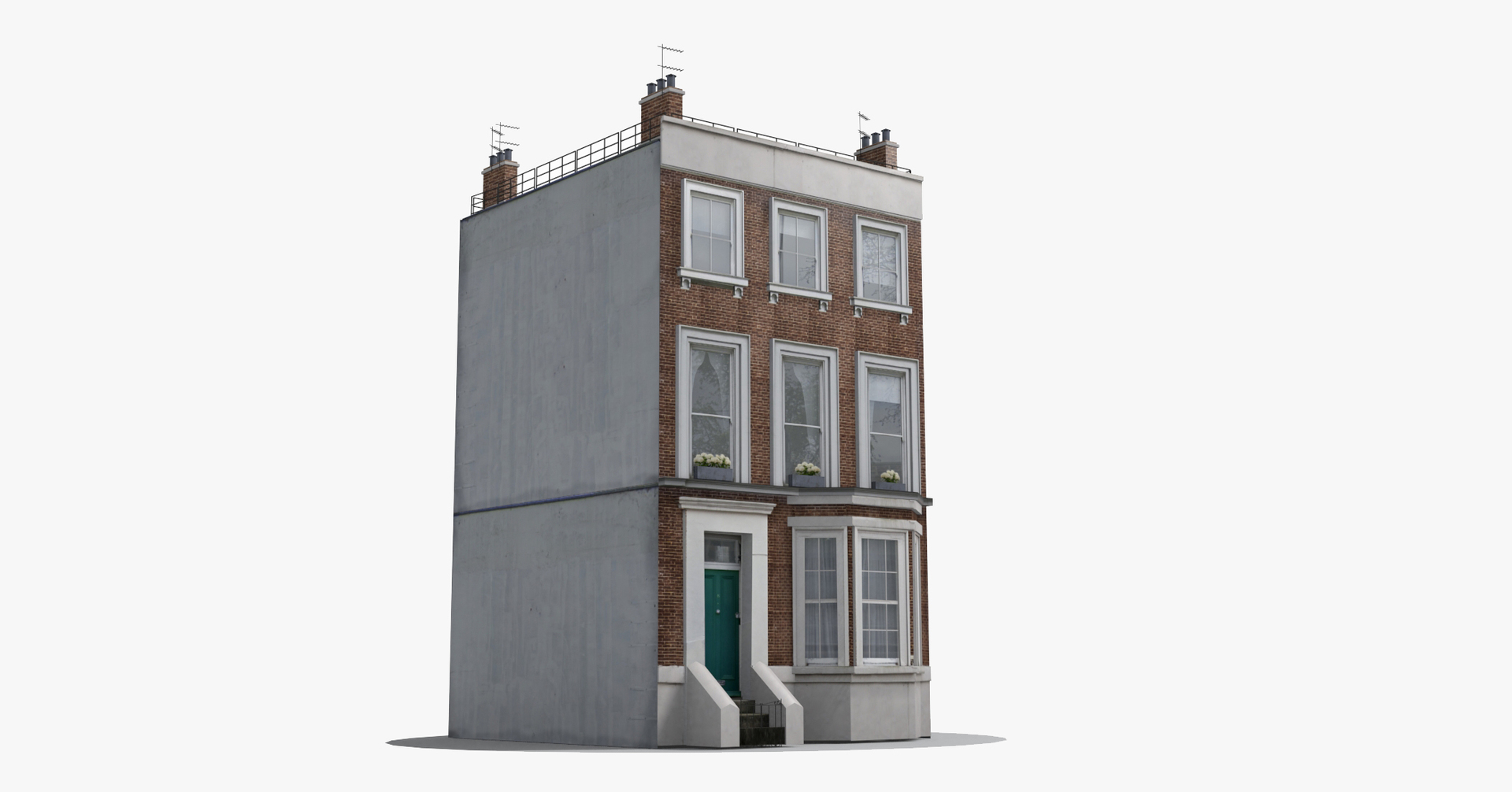 London Townhouse 03 3D model - TurboSquid 1754804