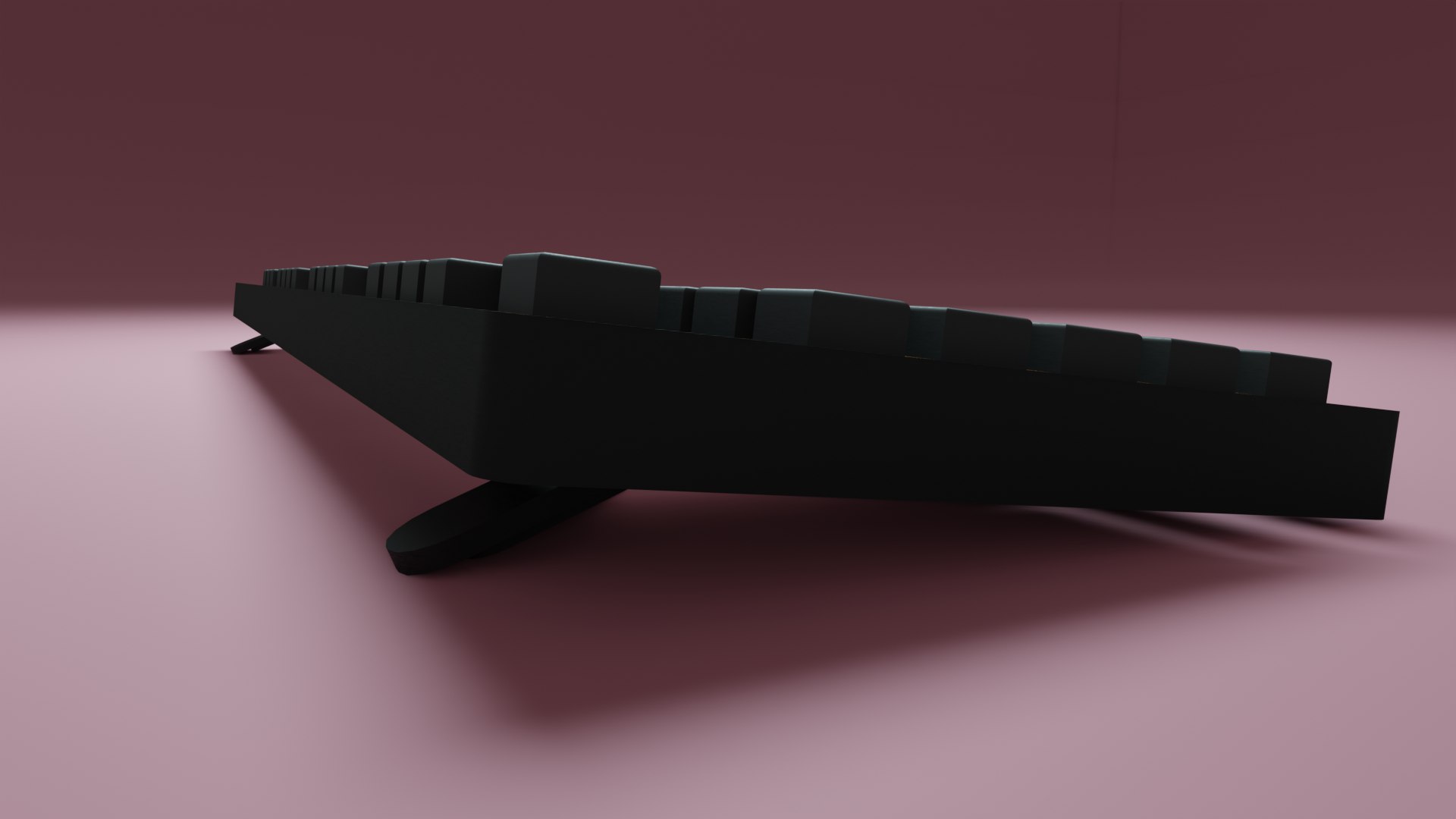 Low Poly Backlit Keyboard Model - TurboSquid 1827096