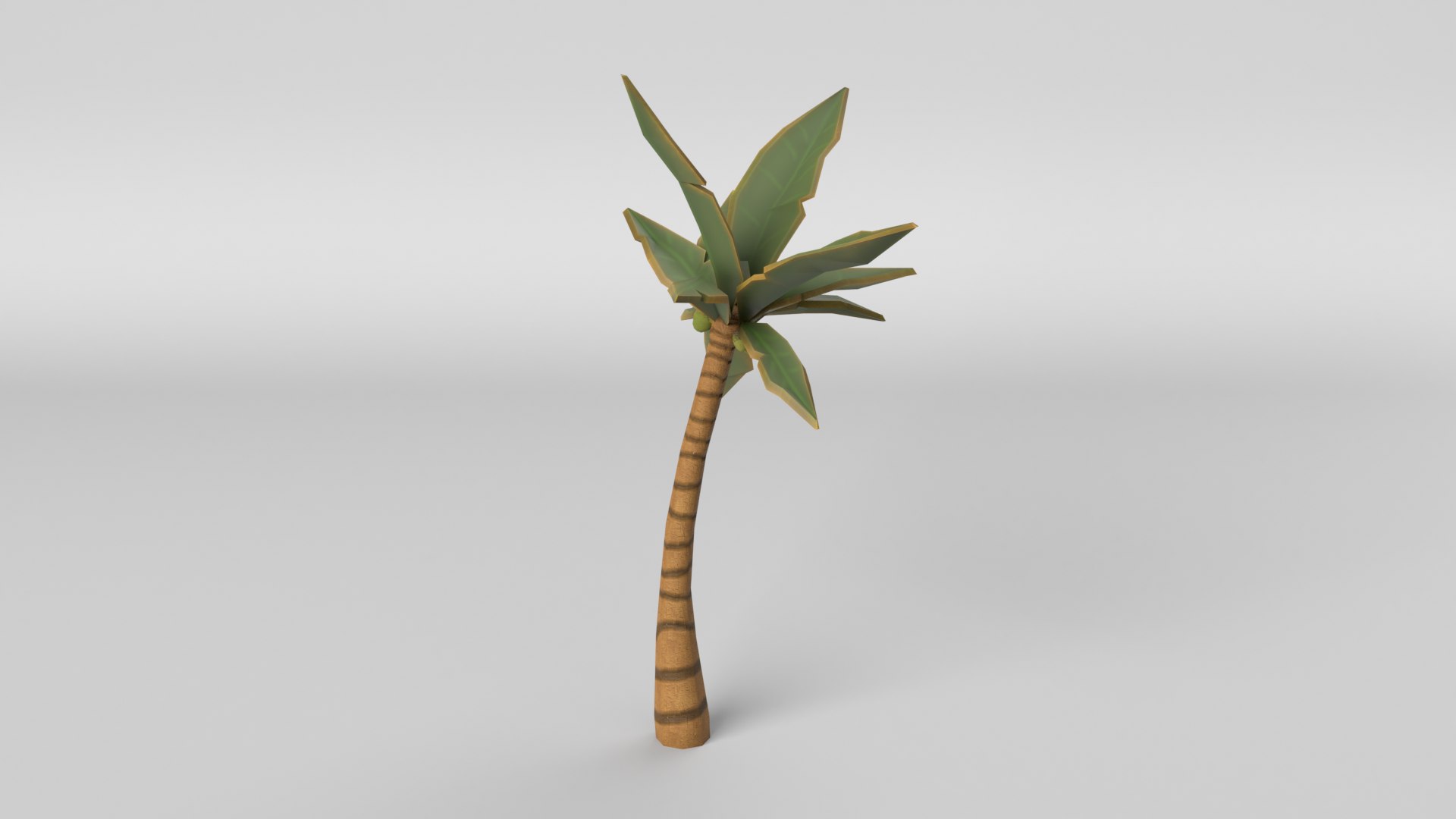 Palm Tree Stylized Model - TurboSquid 1670357