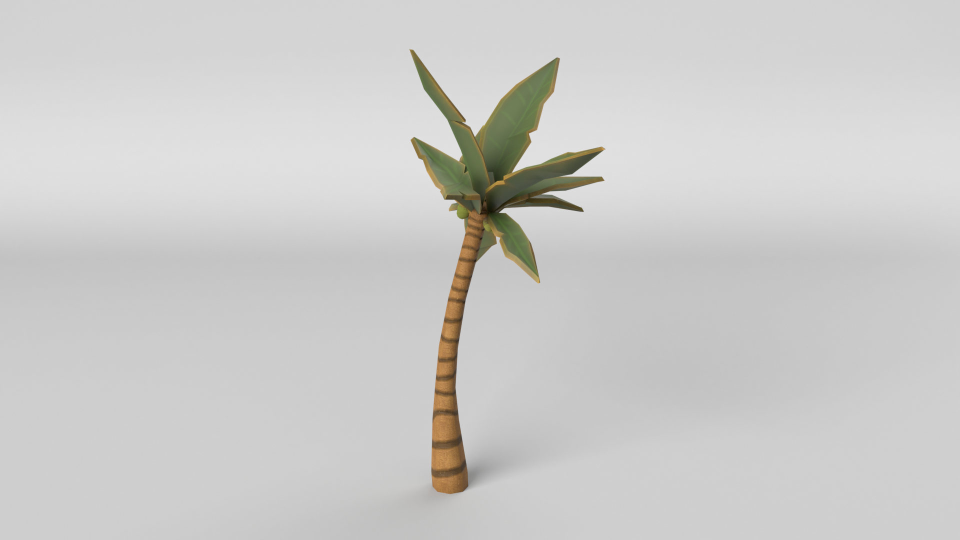 Palm tree stylized model - TurboSquid 1670357