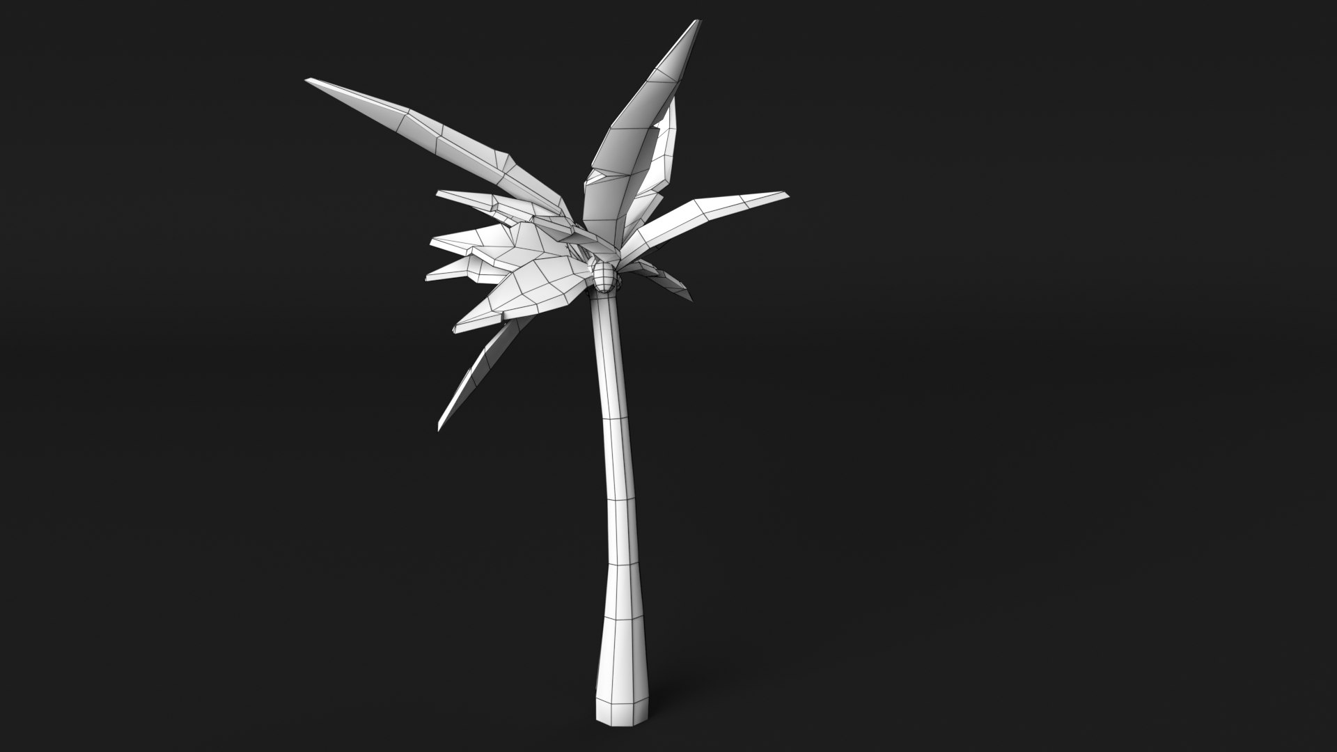 Palm Tree Stylized Model - TurboSquid 1670357