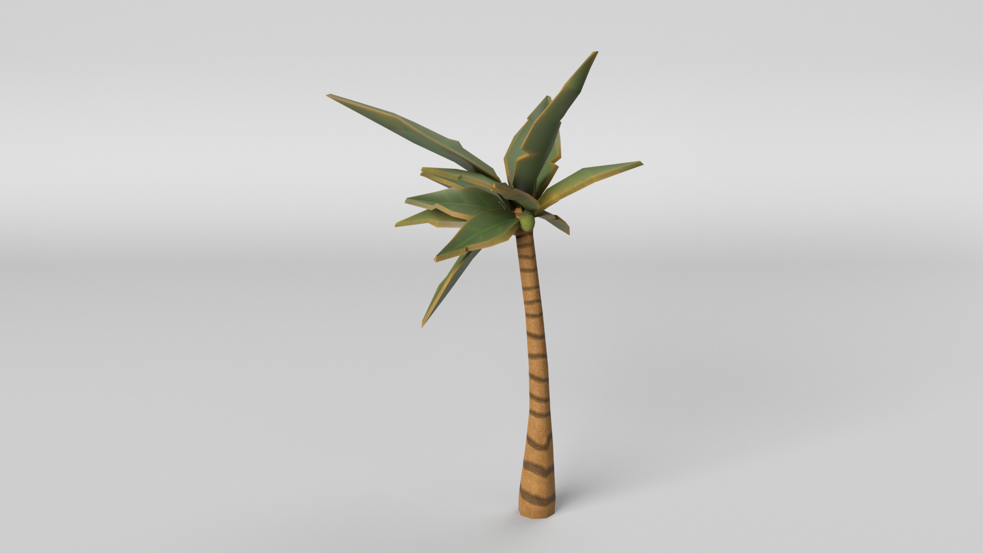 Palm tree stylized model - TurboSquid 1670357