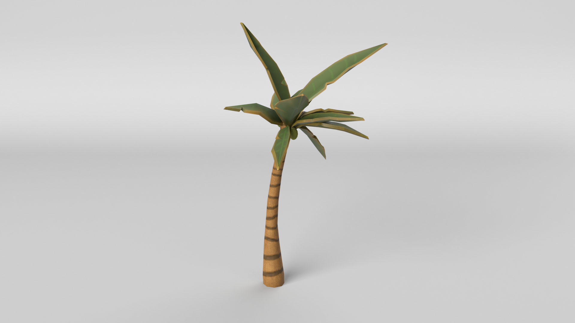 Palm tree stylized model - TurboSquid 1670357