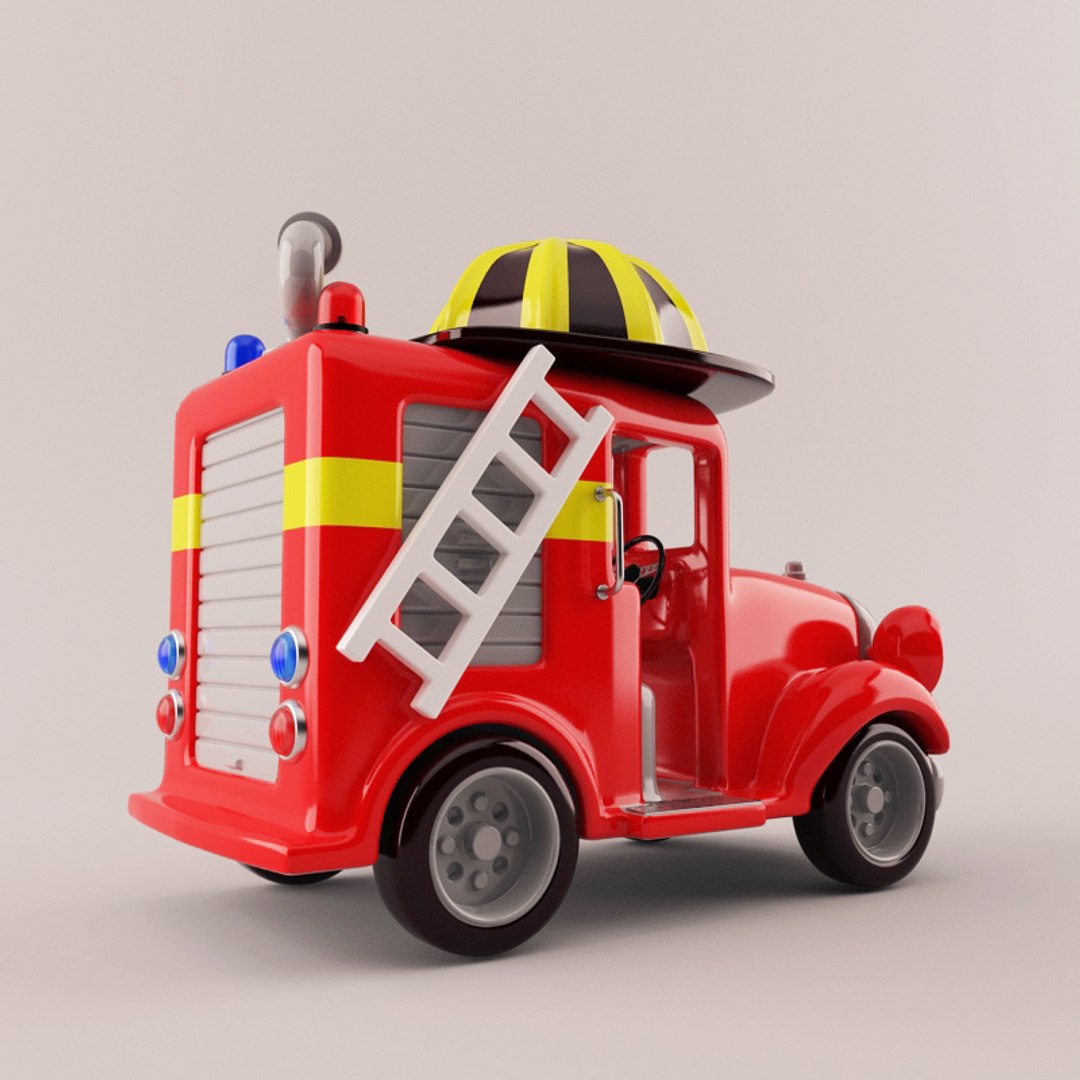 3d Model Of Kiddie Ride Truck