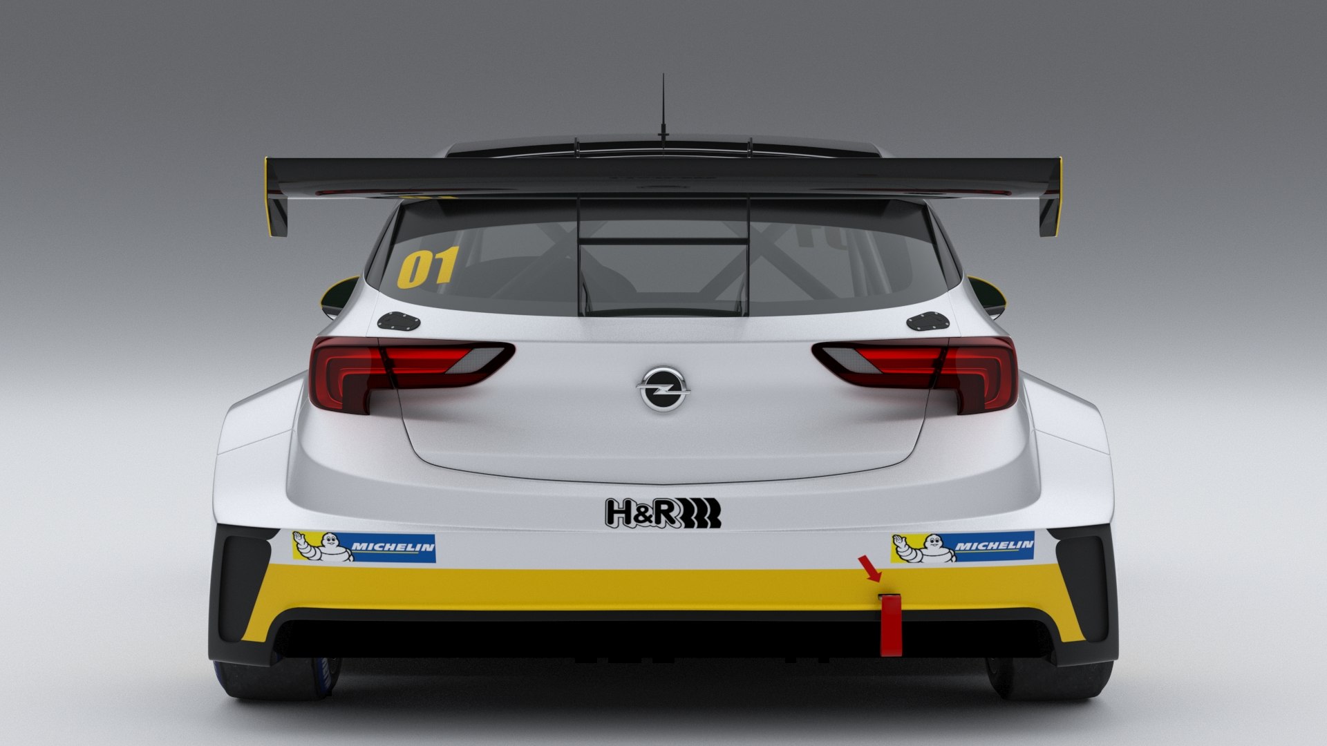 Opel Astra TCR 2016 3D Model - TurboSquid 2314336