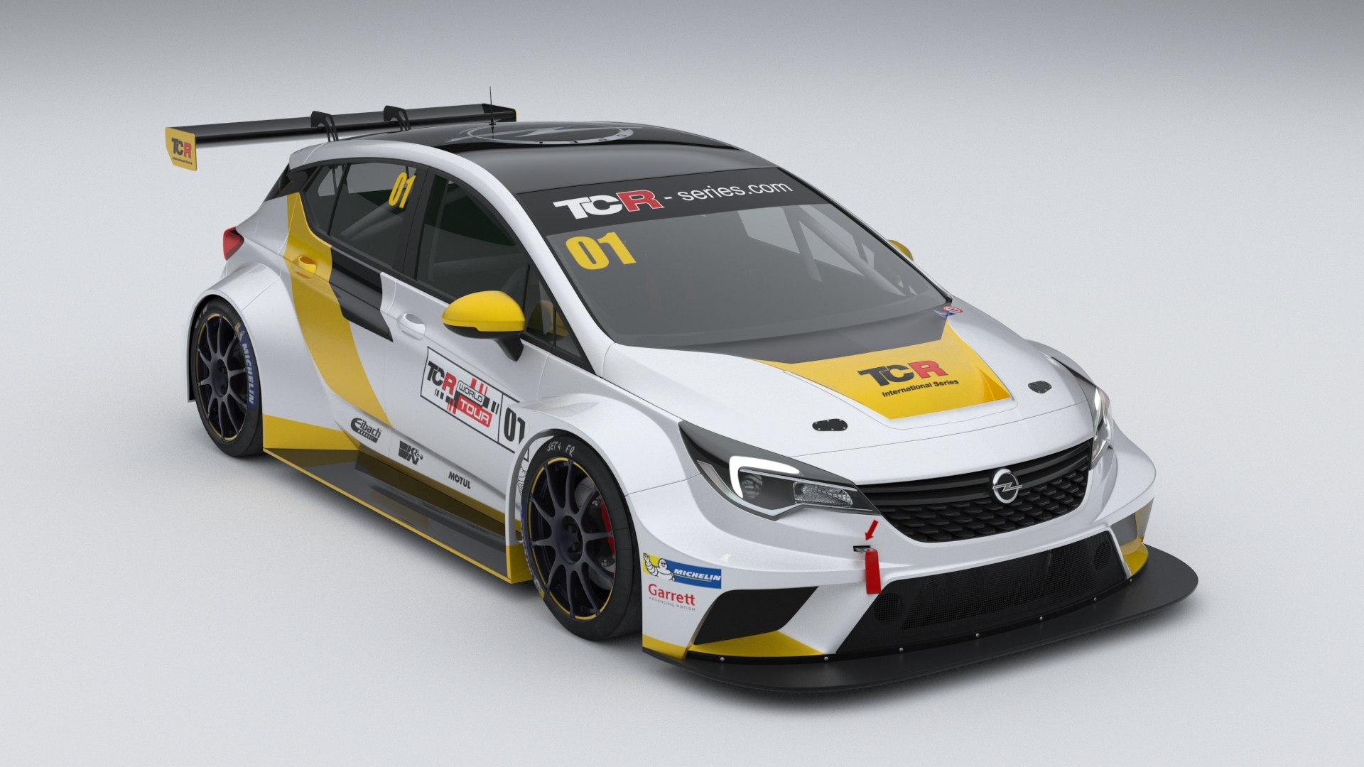 Opel Astra TCR 2016 3D Model - TurboSquid 2314336