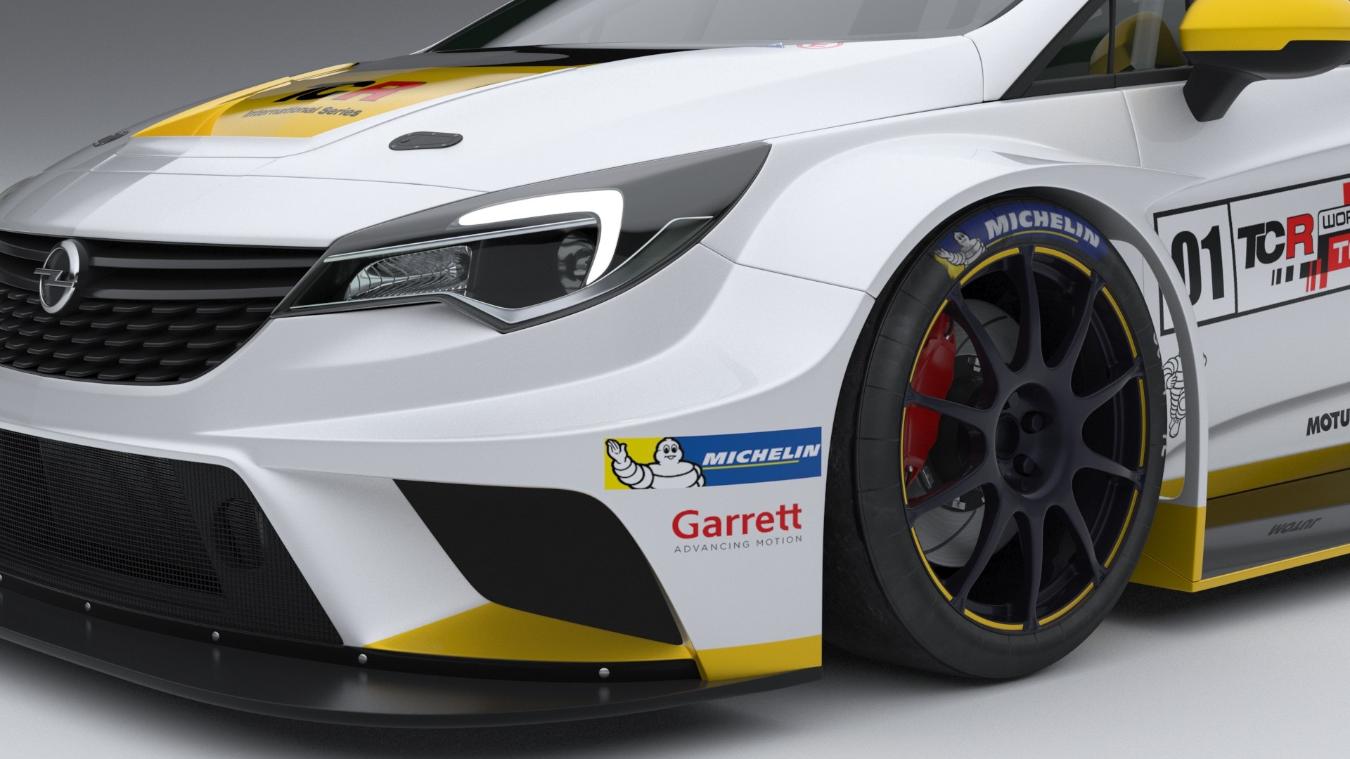 Opel Astra TCR 2016 3D Model - TurboSquid 2314336