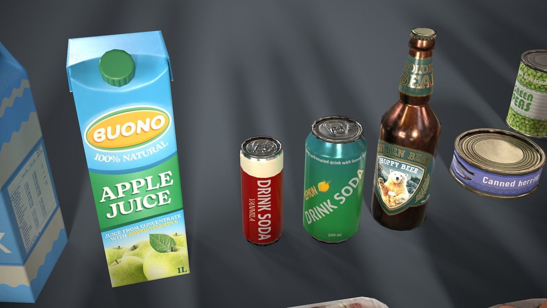 3D Miscellaneous Food Model - TurboSquid 2032845