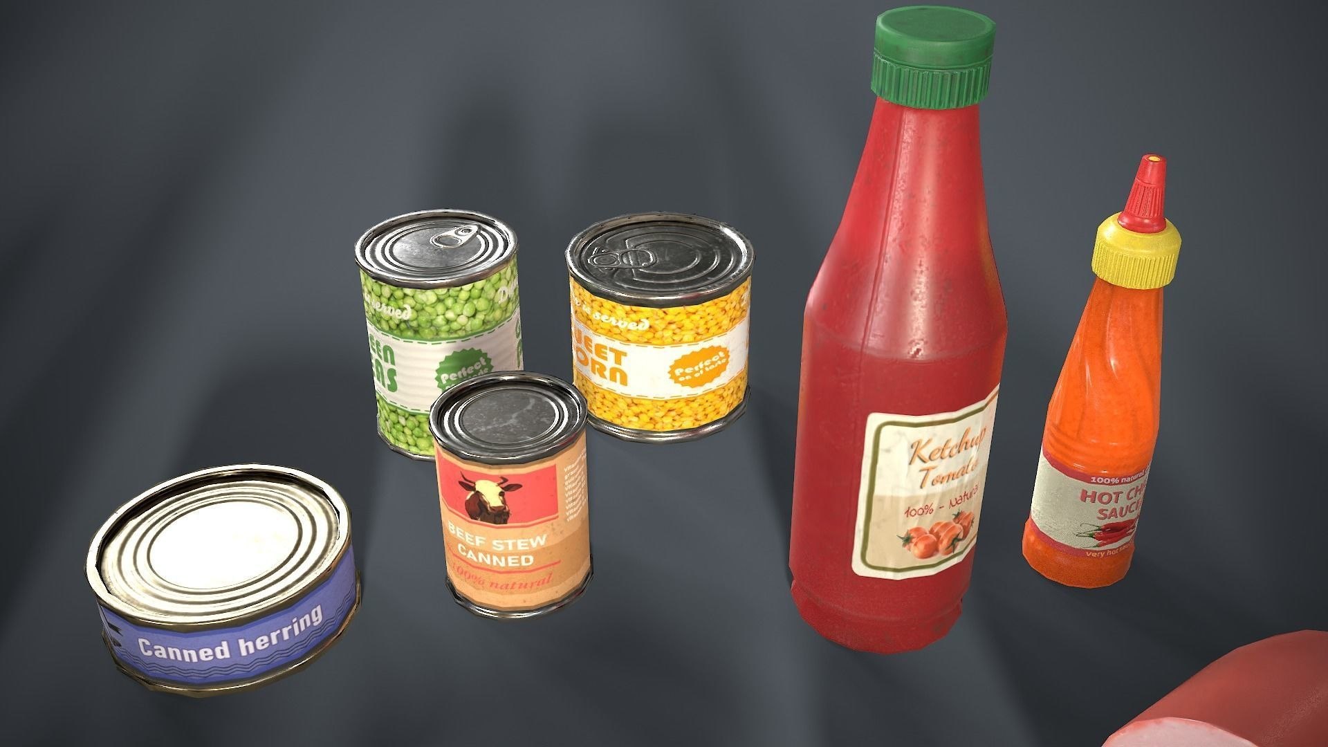 3D Miscellaneous Food Model - TurboSquid 2032845