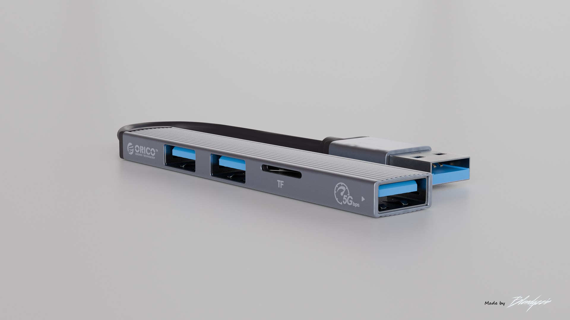 3D Model ORICO USB HUB - TurboSquid 2183358