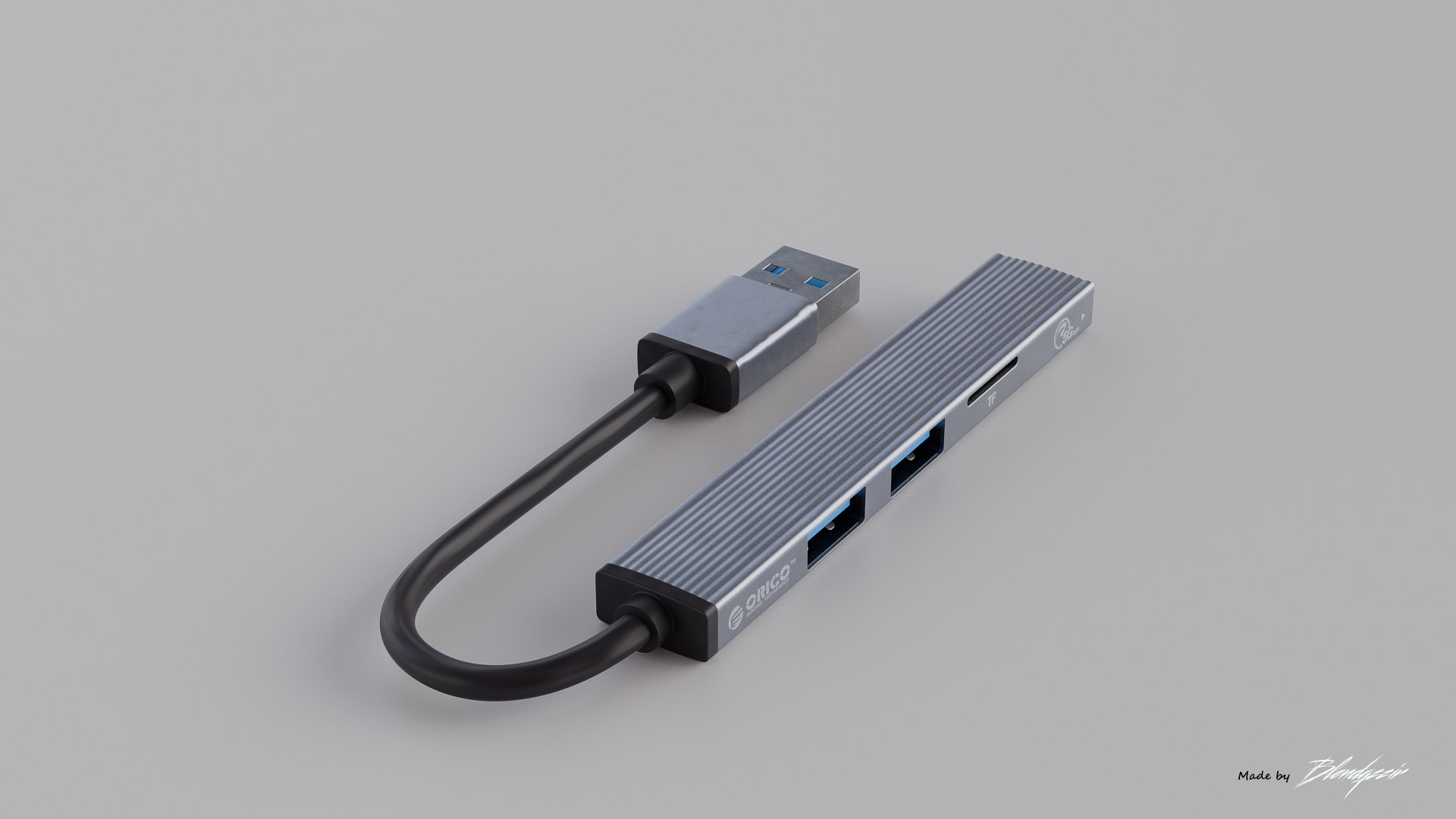 3D Model ORICO USB HUB - TurboSquid 2183358