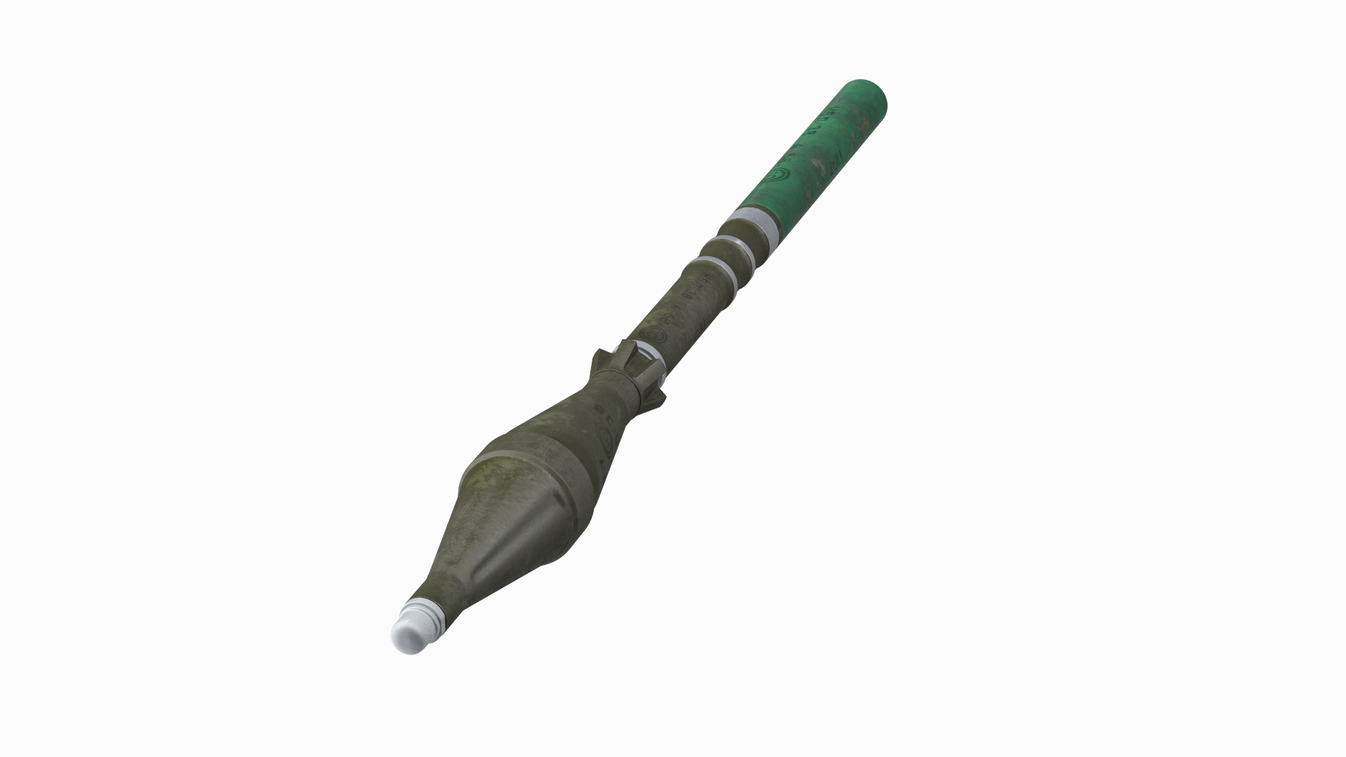 Anti Tank Rocket PG-7VL 3D Model - TurboSquid 2130565