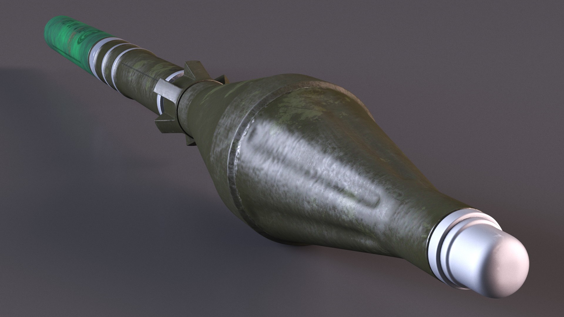Anti Tank Rocket PG-7VL 3D Model - TurboSquid 2130565