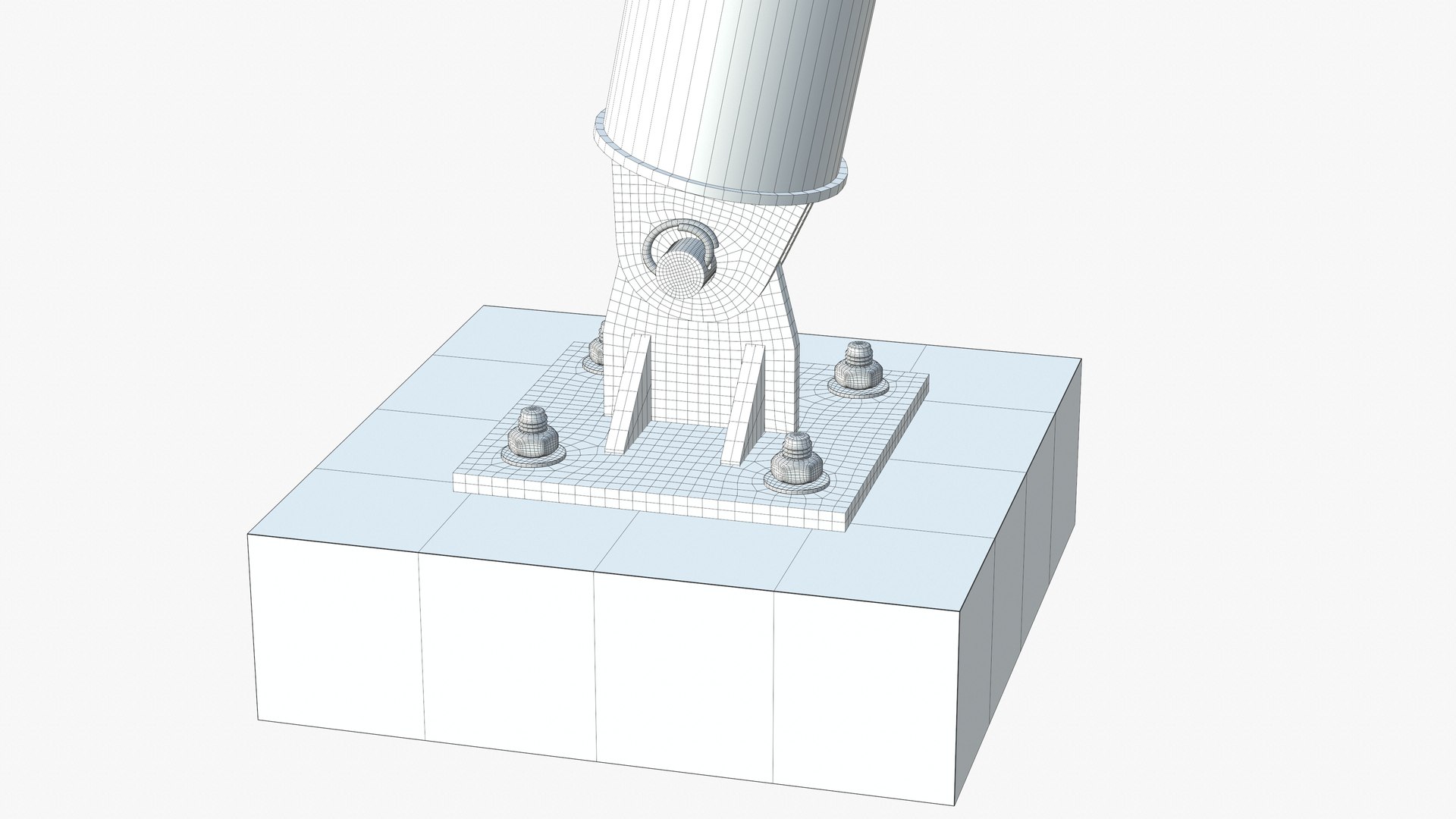 Tensile Structures Conical 3D model - TurboSquid 1825306