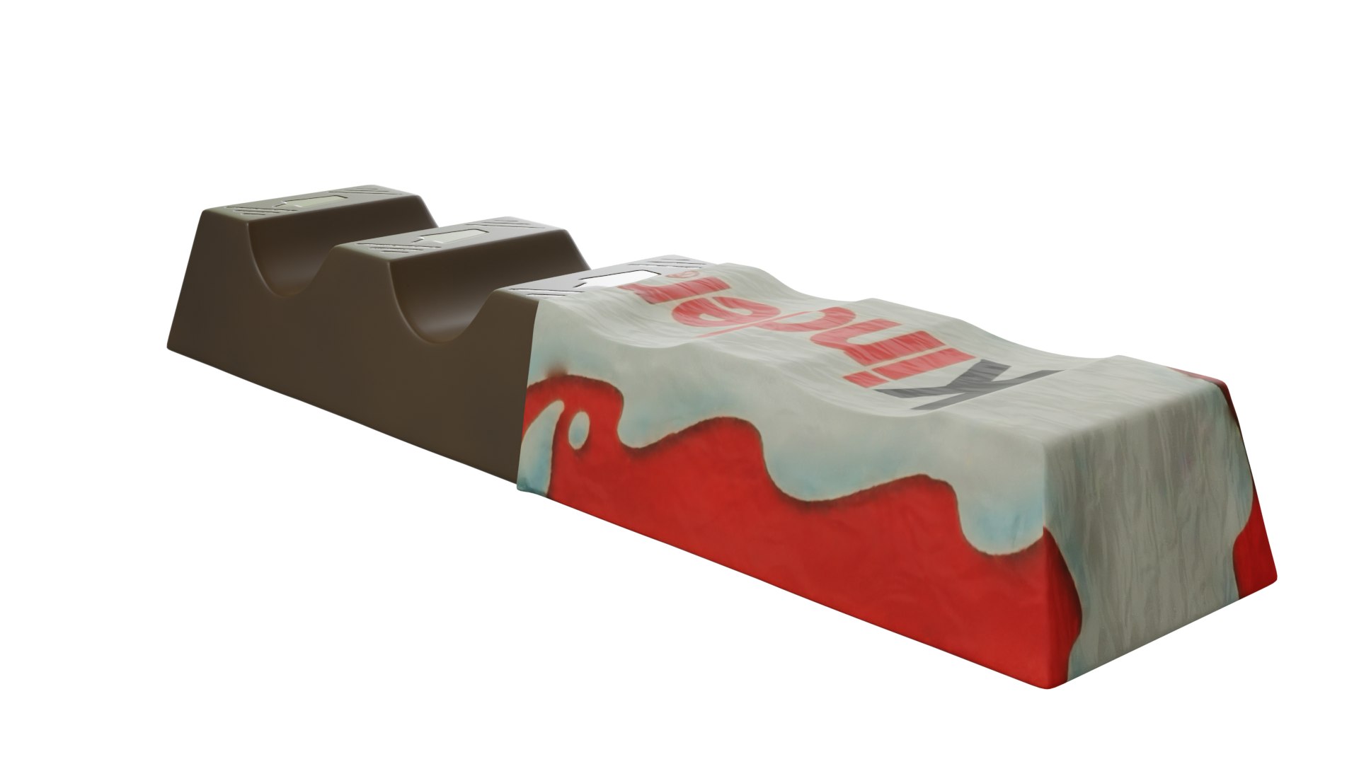3D Kinder Chocolate Wrapper - TurboSquid 1473985