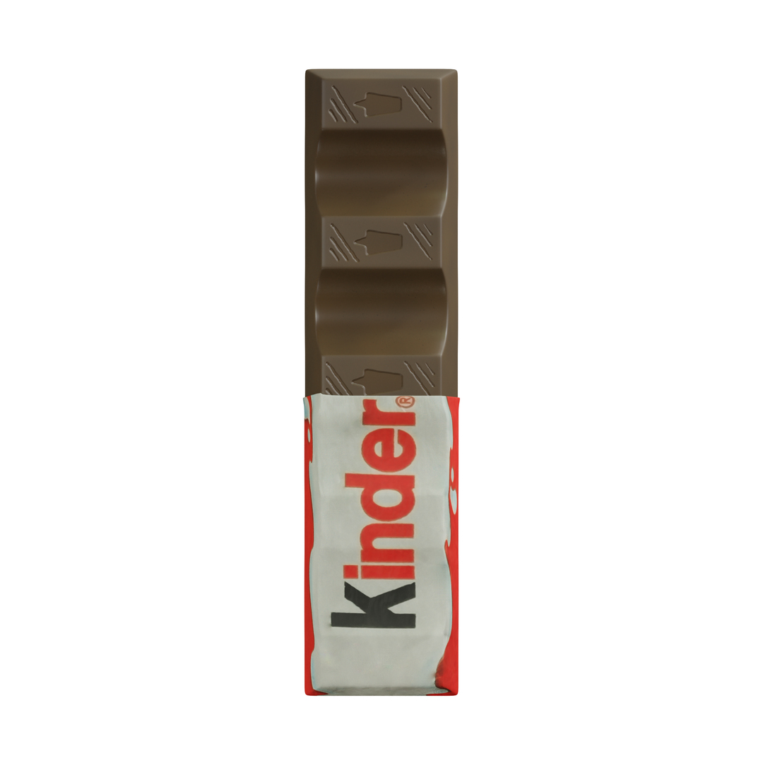 3D Kinder Chocolate Wrapper - TurboSquid 1473985