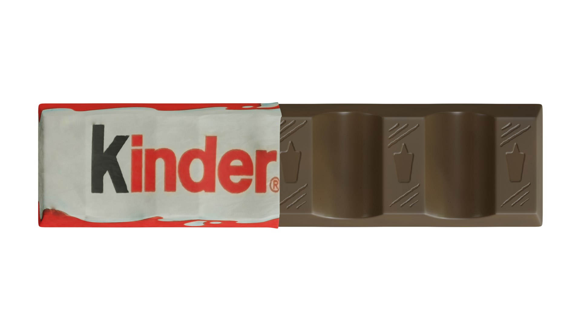3D Kinder Chocolate Wrapper - TurboSquid 1473985