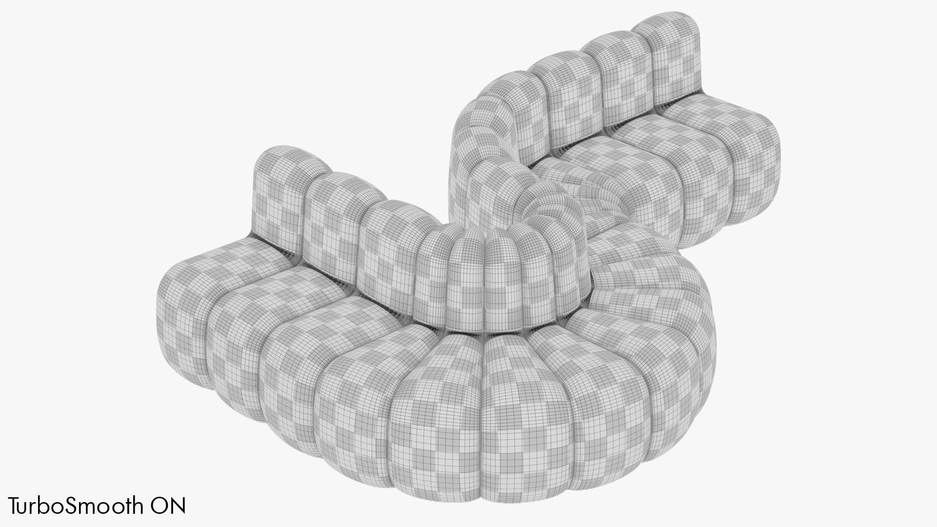 Modular Sofa Jagger Dining Boucle 3D - TurboSquid 2245425
