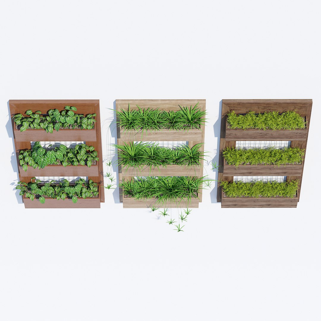 3D Painel Horta Model - TurboSquid 1285993