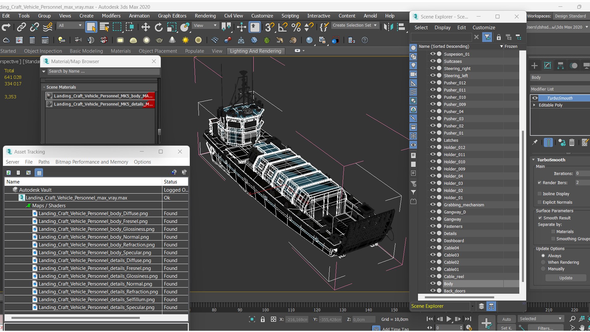 Landing Craft Vehicle Personnel Model - TurboSquid 2326260