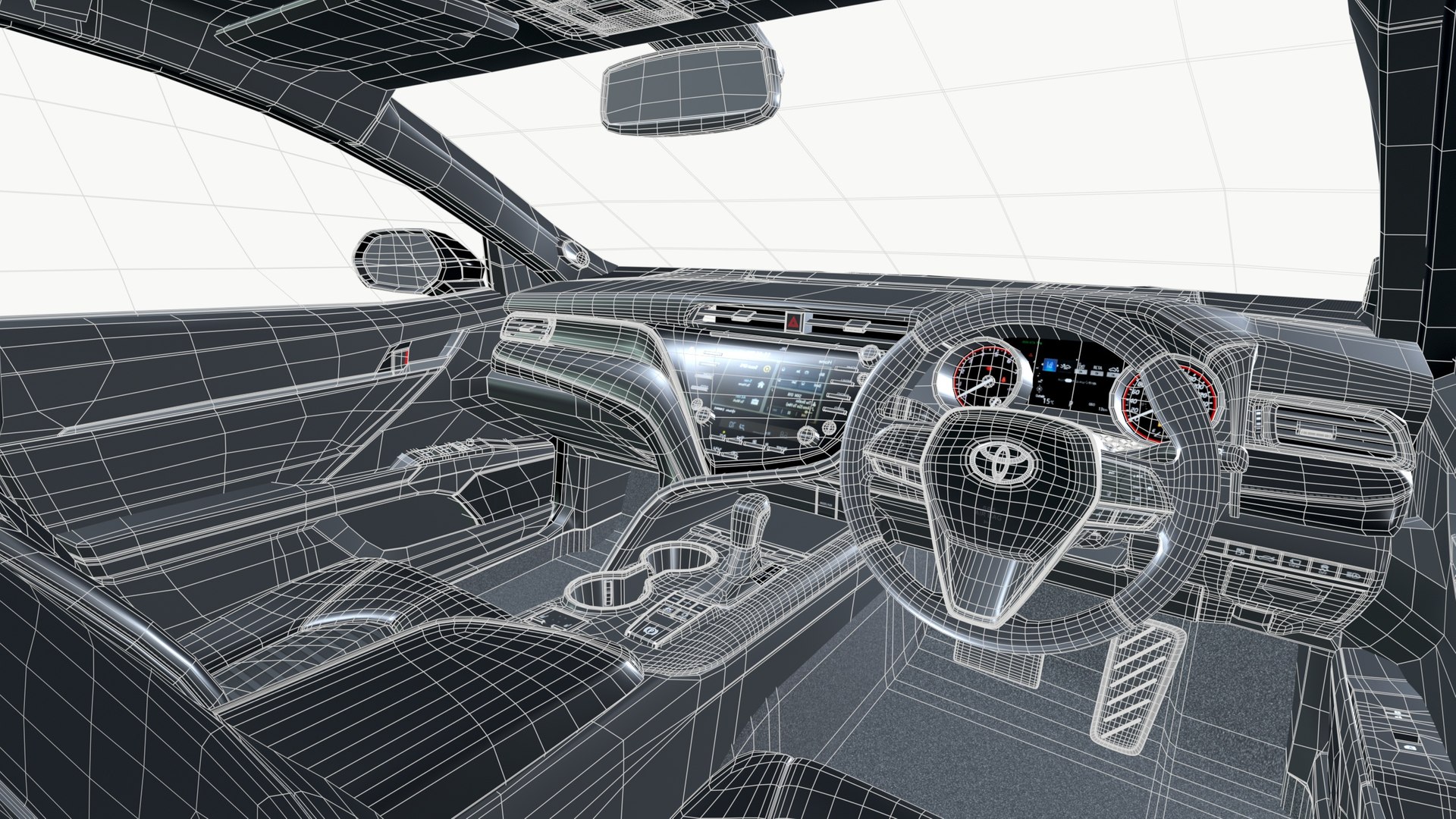 3D Toyota Camry - TurboSquid 2280362