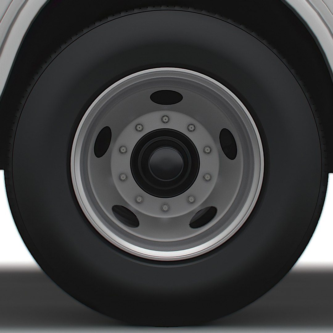 Generic Old Bus Wheel 3D - TurboSquid 2009506