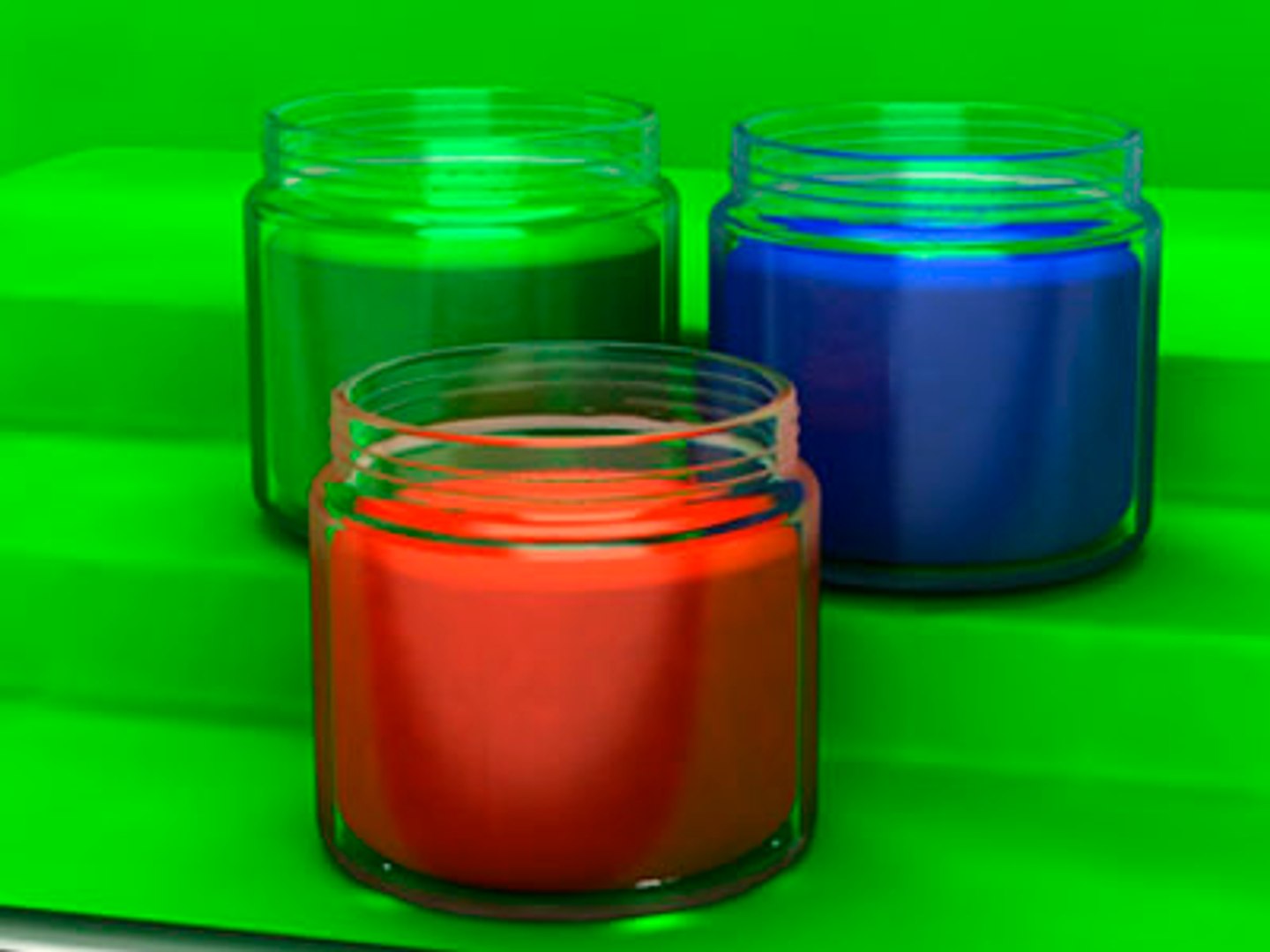 3d Hobby Paint Bottle Model