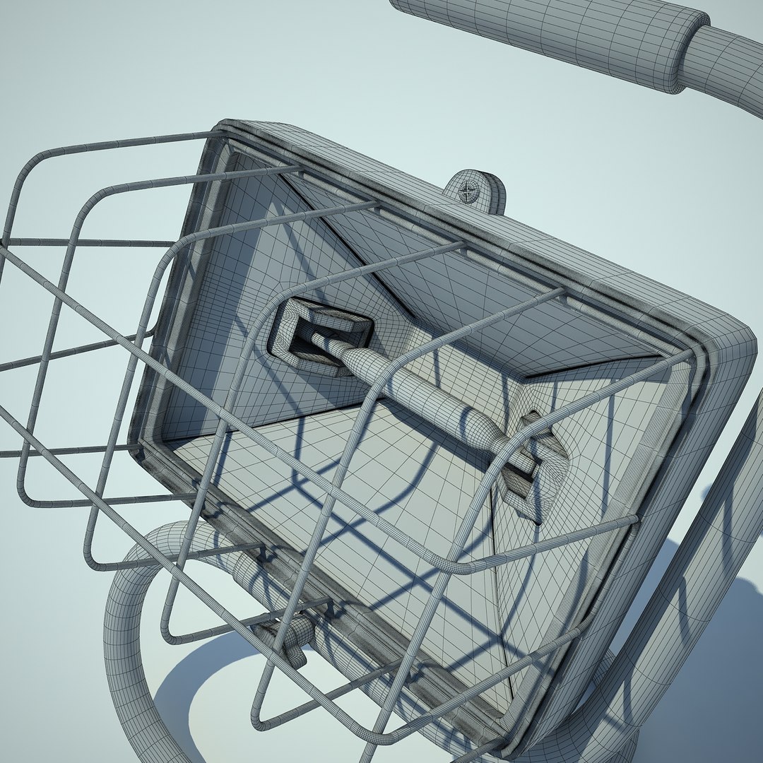 3d Halogen Work Light Model