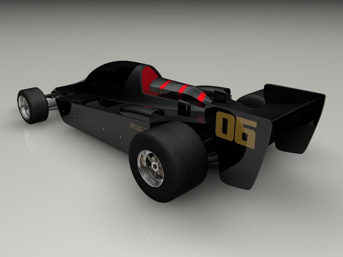 3d Model F1 Tech 06
