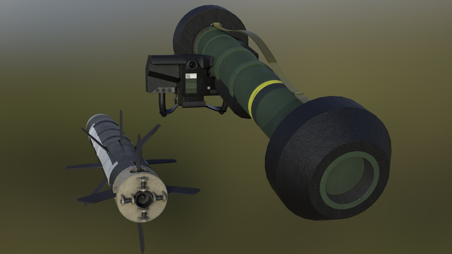 FGM-148 Javelin 3D Model - TurboSquid 1922149