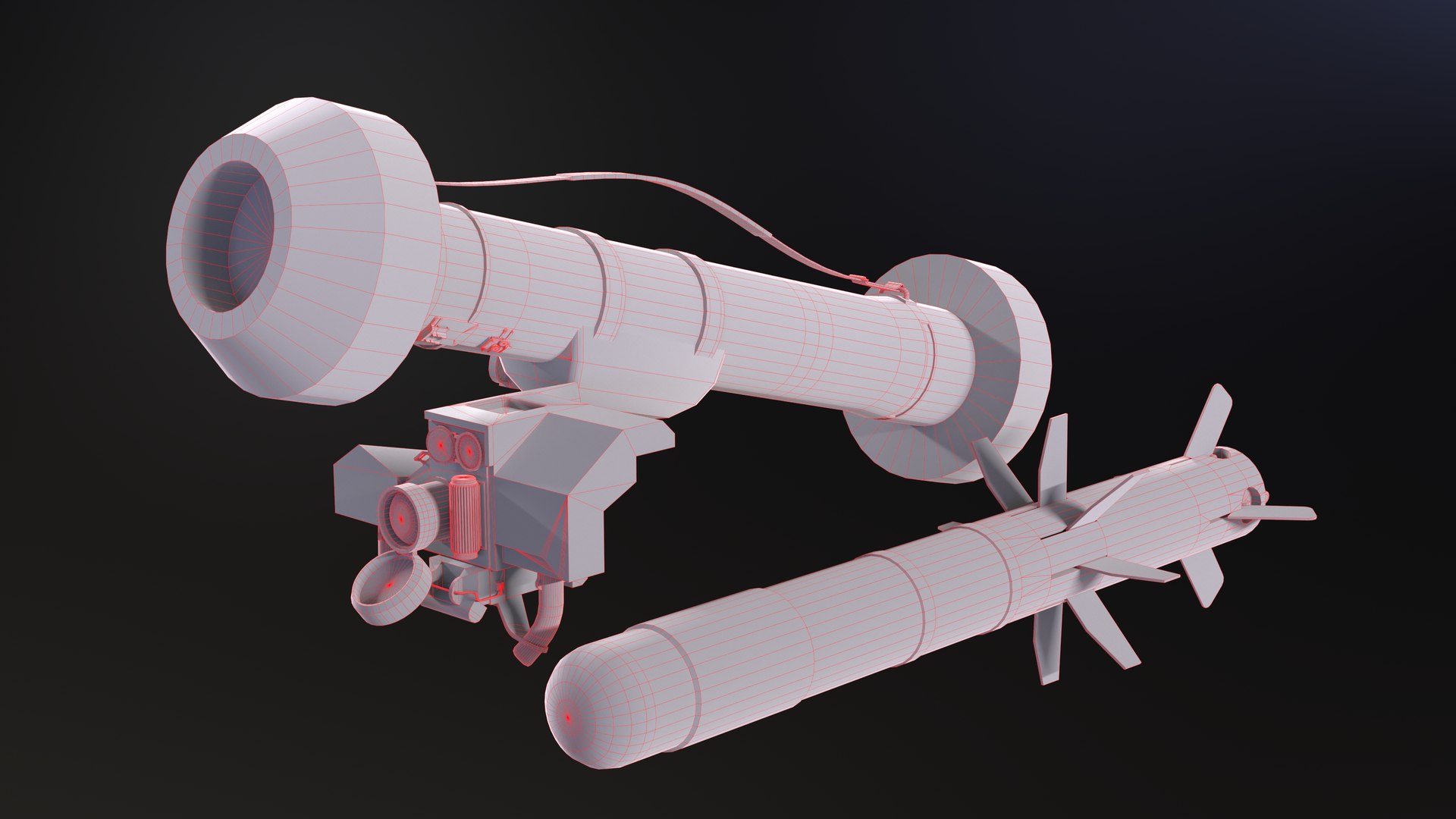 FGM-148 Javelin 3D Model - TurboSquid 1922149