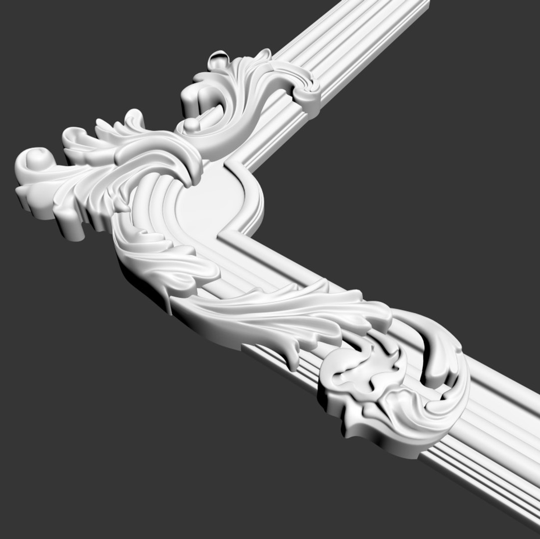 Corner Element 3D Model - TurboSquid 1621980