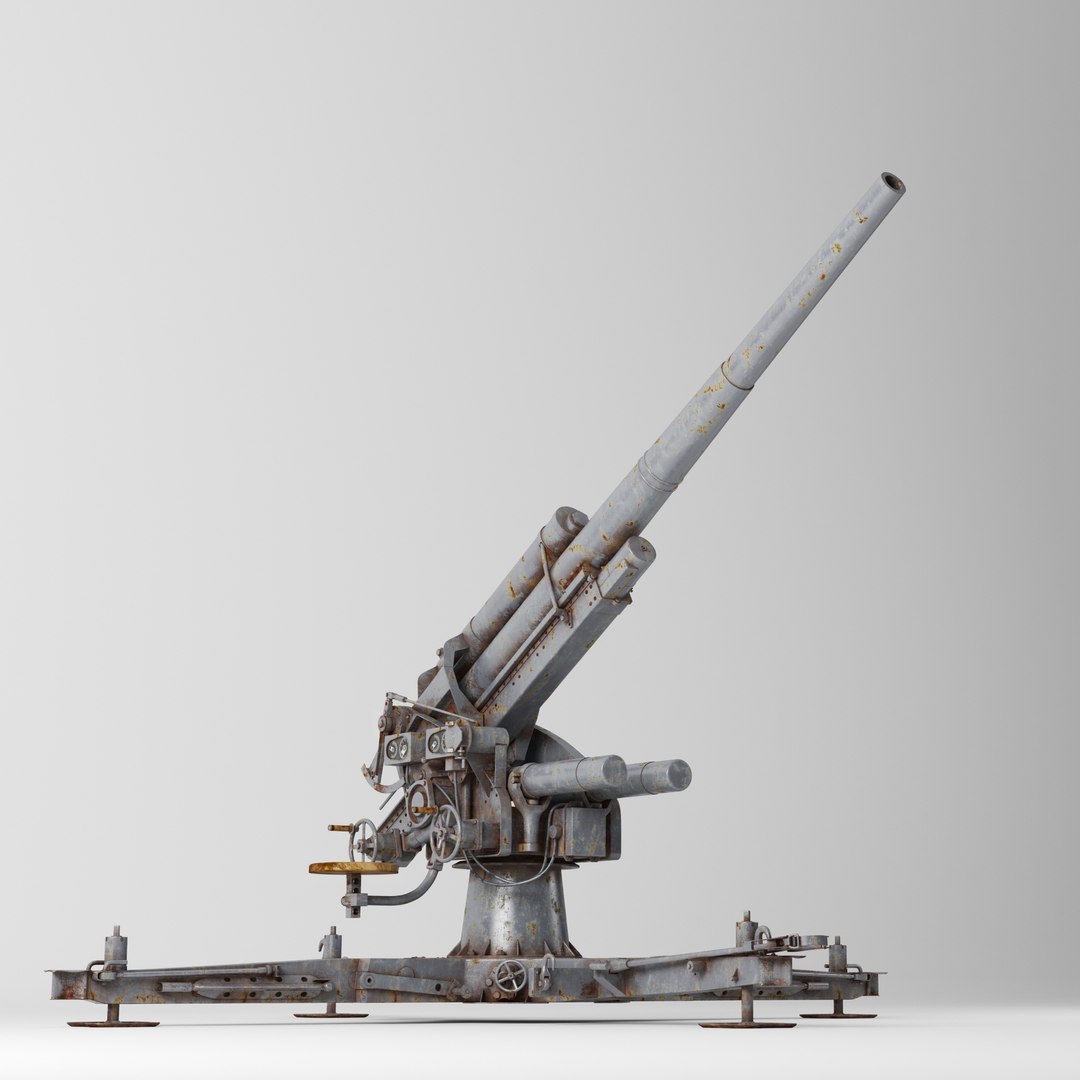 3d Model Flak 36