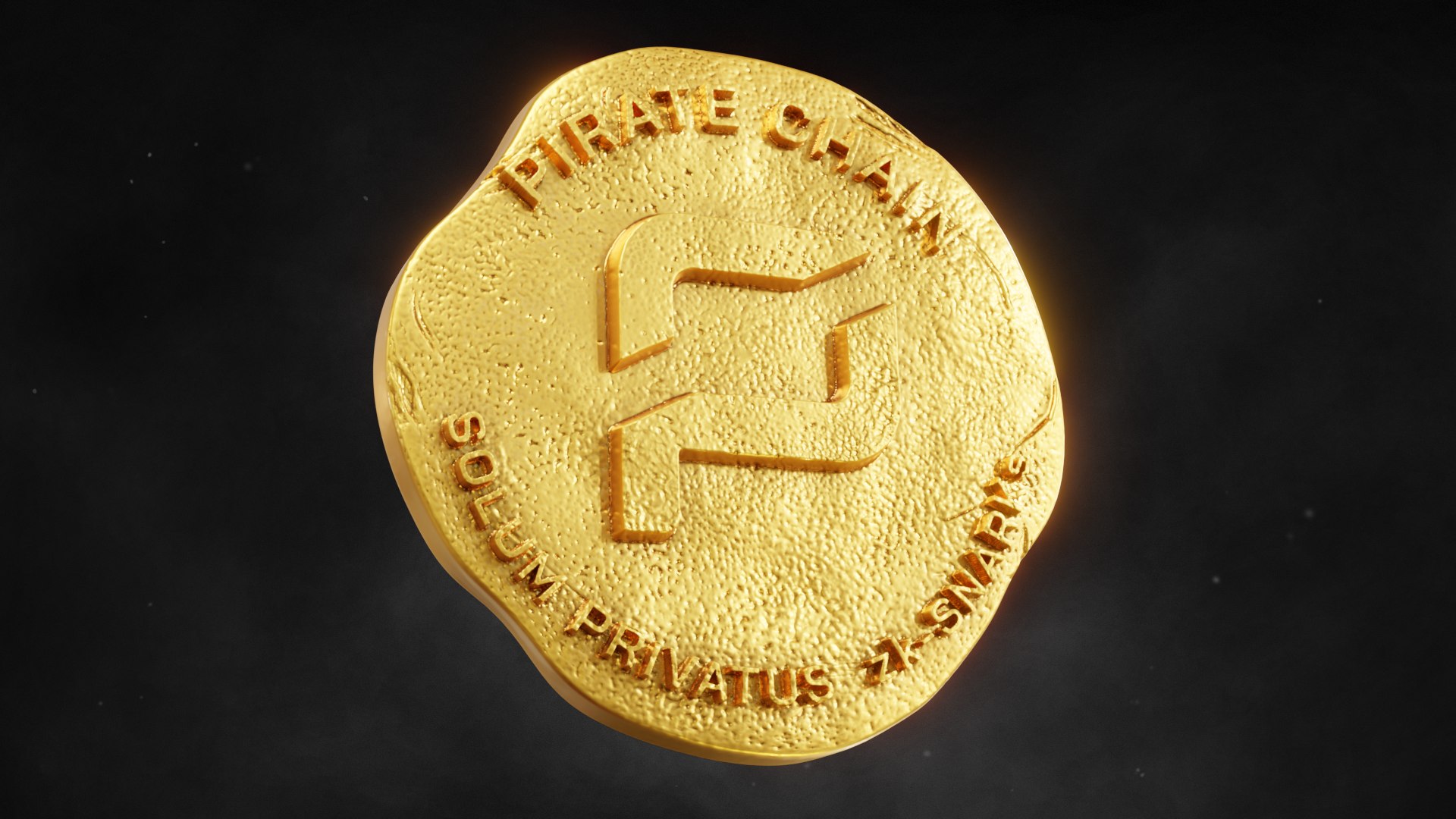 Free 3D Pirate Chain Coin ARRR Model - TurboSquid 1876405