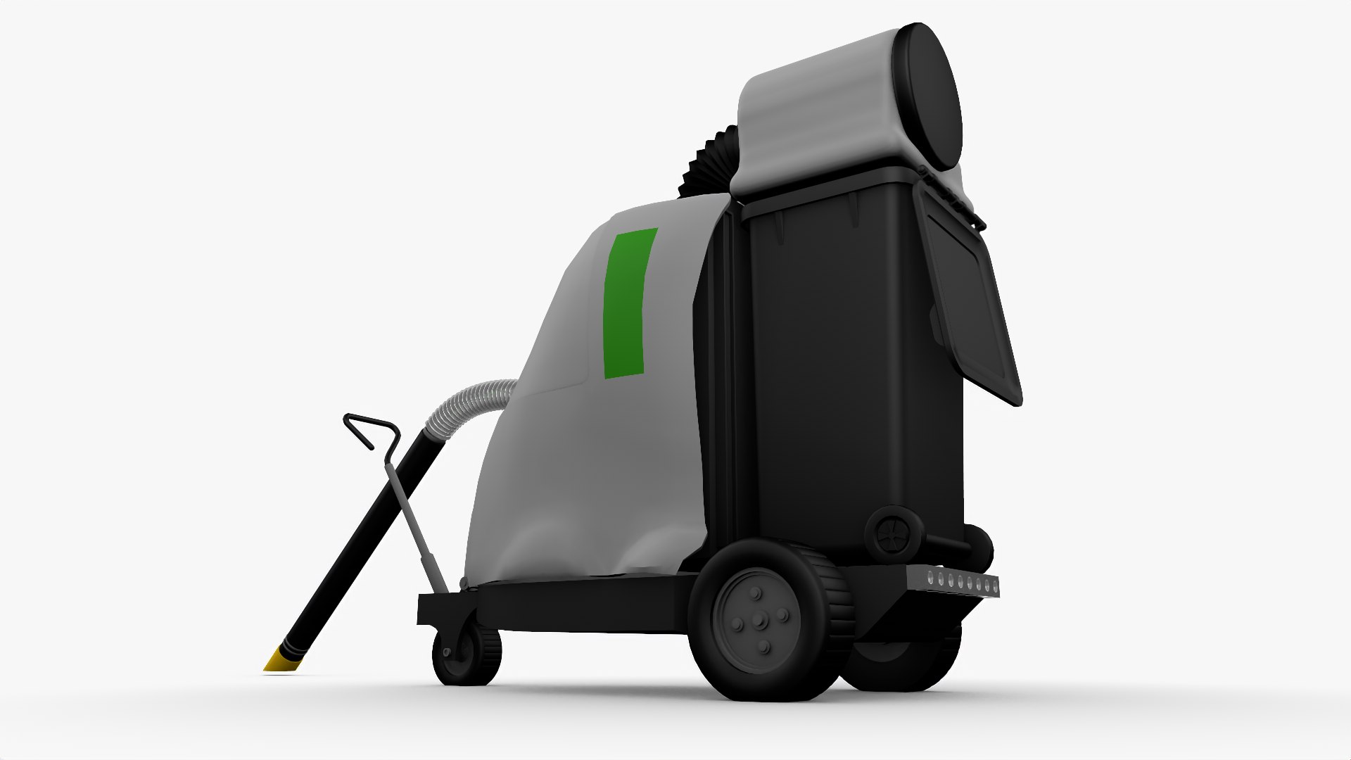 3D Model Animated Outdoor Vacuum Cleaner - TurboSquid 2171985