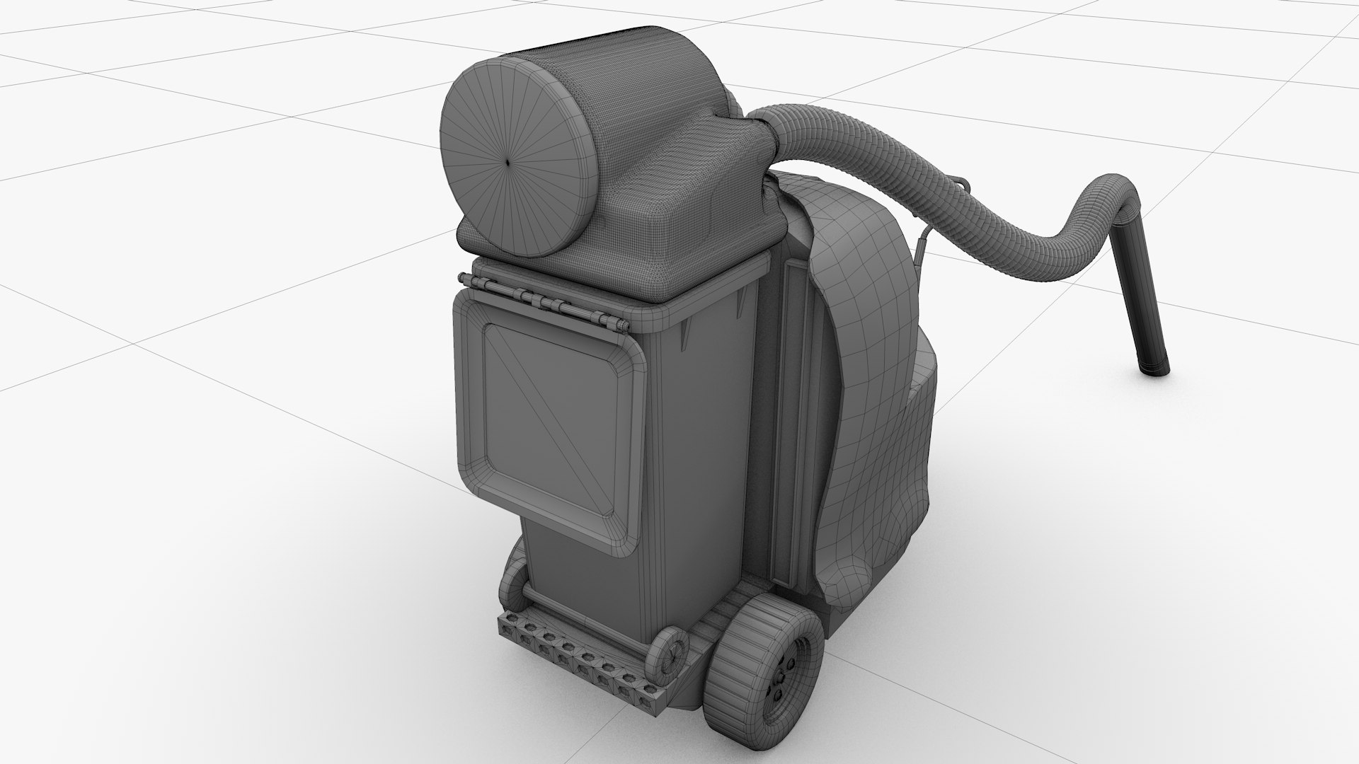 3D Model Animated Outdoor Vacuum Cleaner - TurboSquid 2171985