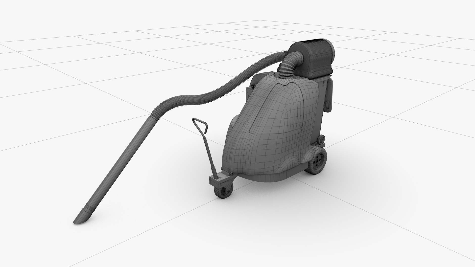 3D Model Animated Outdoor Vacuum Cleaner - TurboSquid 2171985