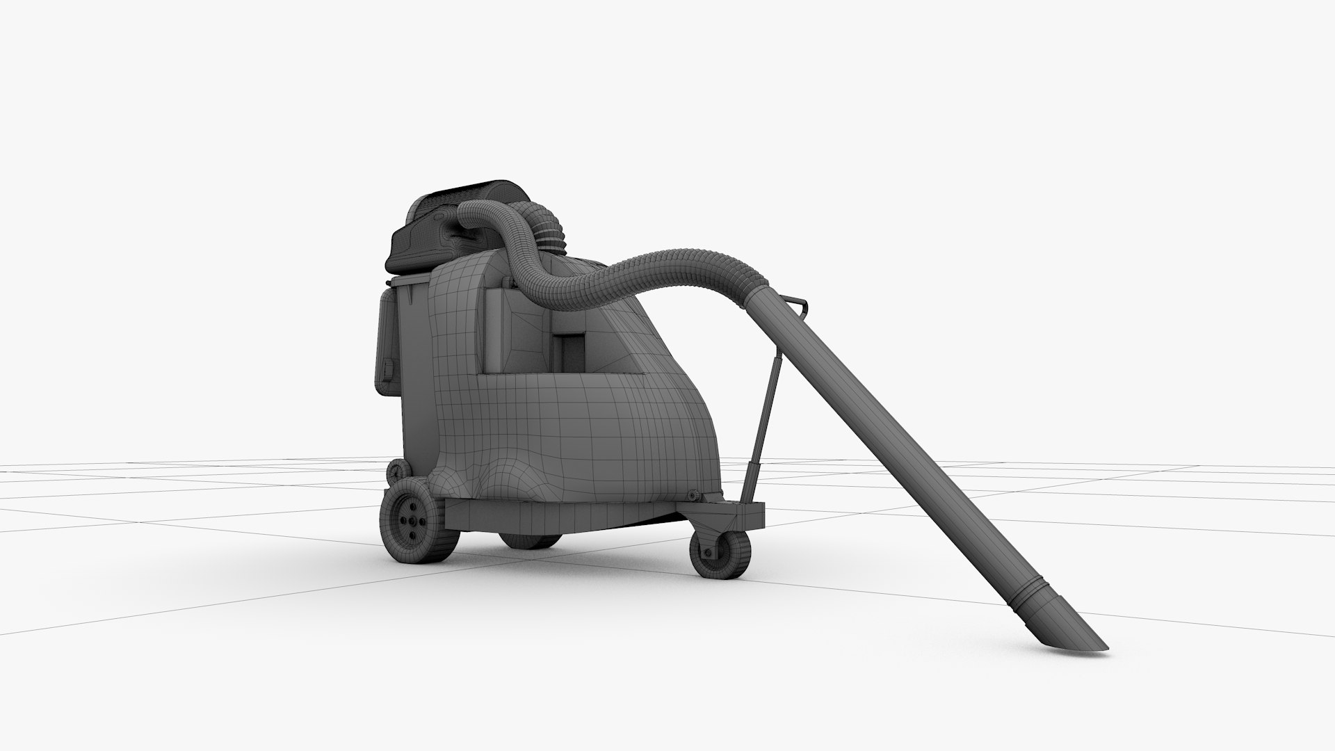 3D Model Animated Outdoor Vacuum Cleaner - TurboSquid 2171985