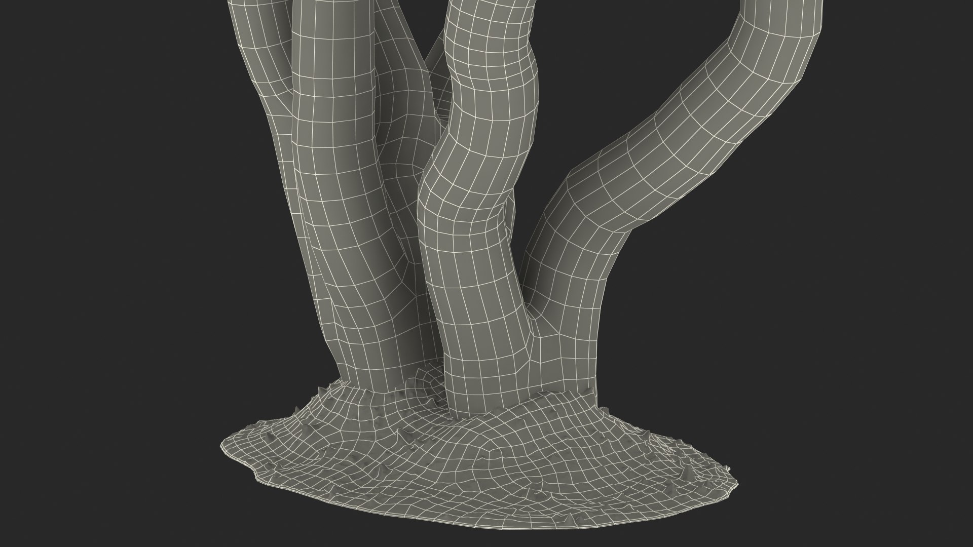 3D Model Rhododendron Purple Flower Tree - TurboSquid 1729551