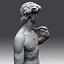 David Statue Michelangelo 3d Obj