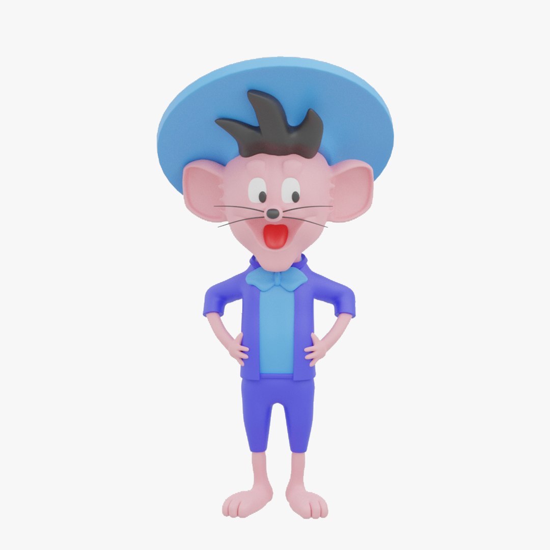 3D Rat Boy Cartoon - TurboSquid 1897118