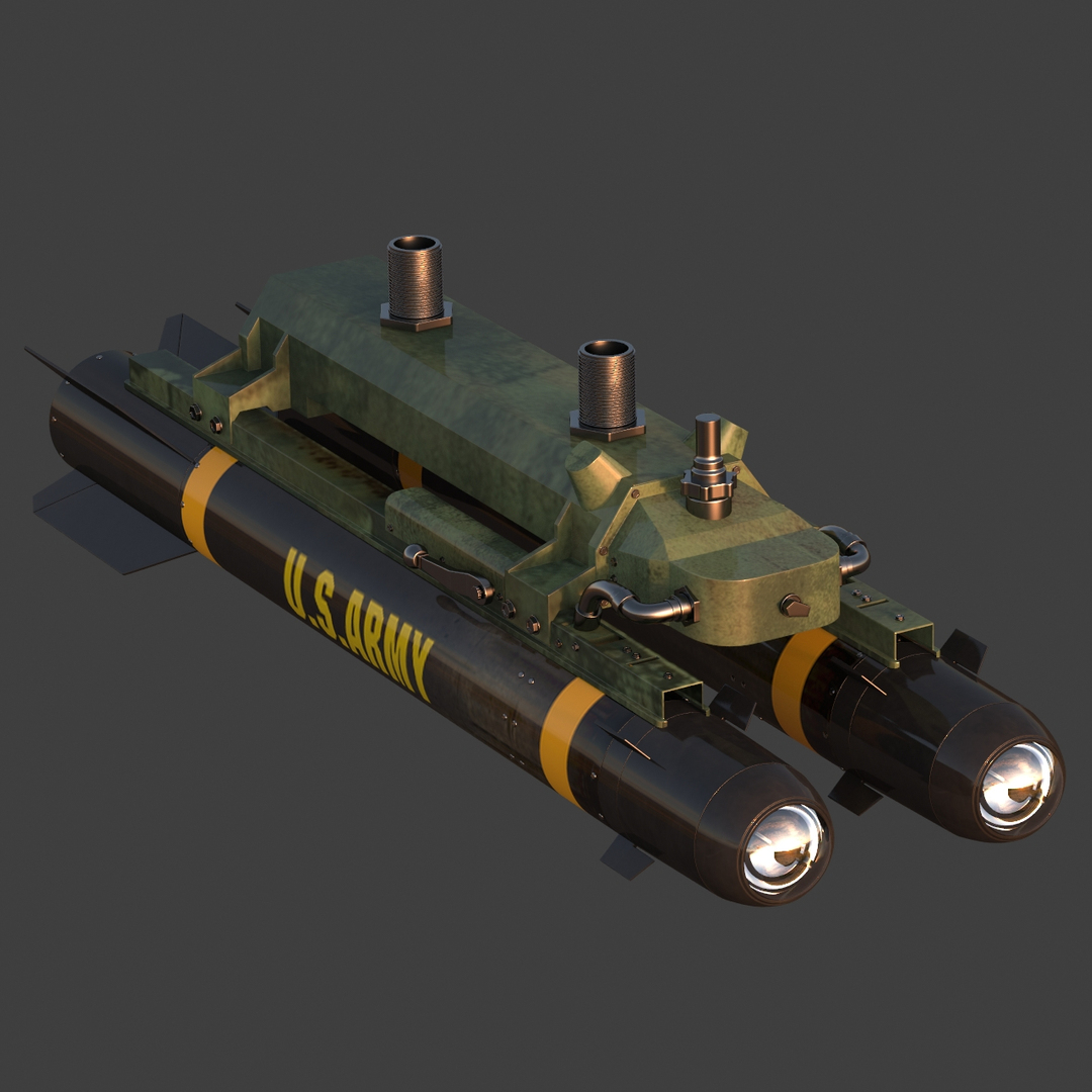 3d hellfire ii missile model