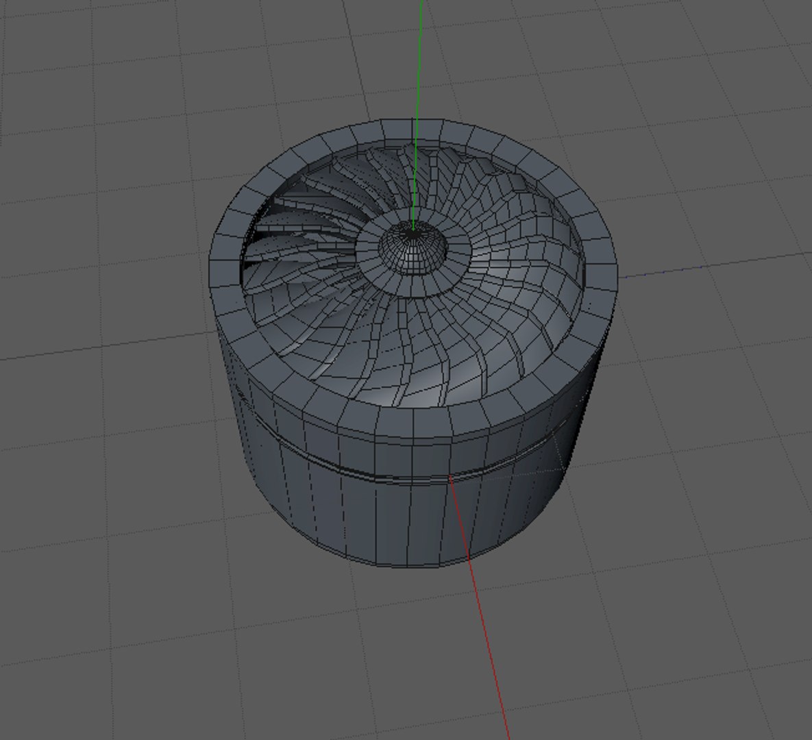 3d Turbine Fan