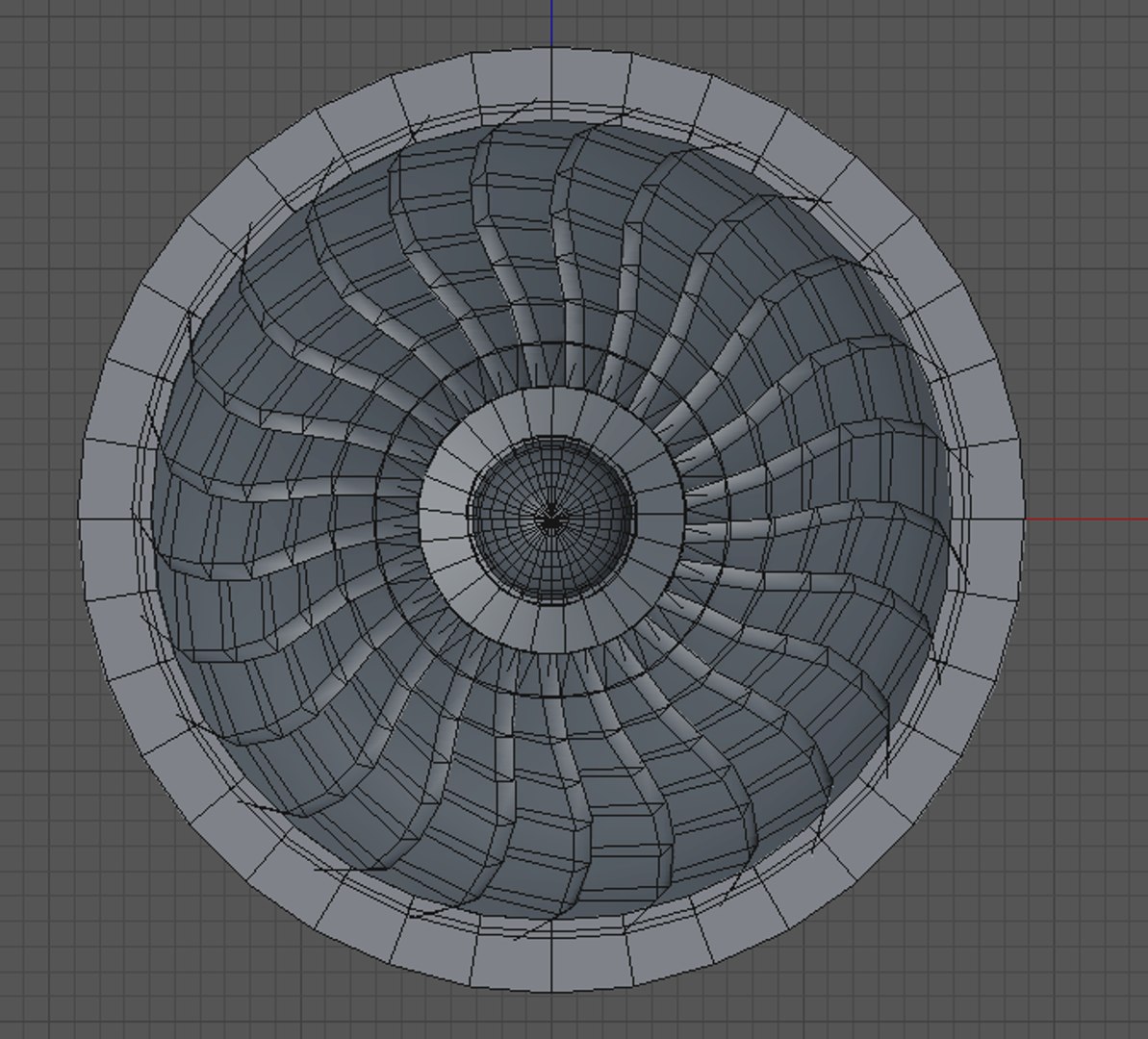 3d Turbine Fan