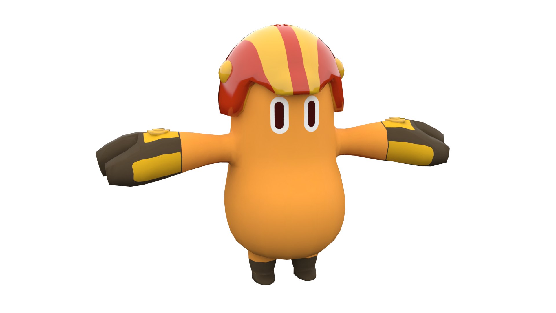 3D Fall Guys - TurboSquid 2094865