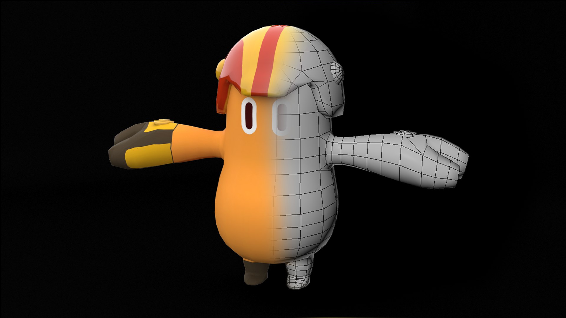 3D Fall Guys - TurboSquid 2094865