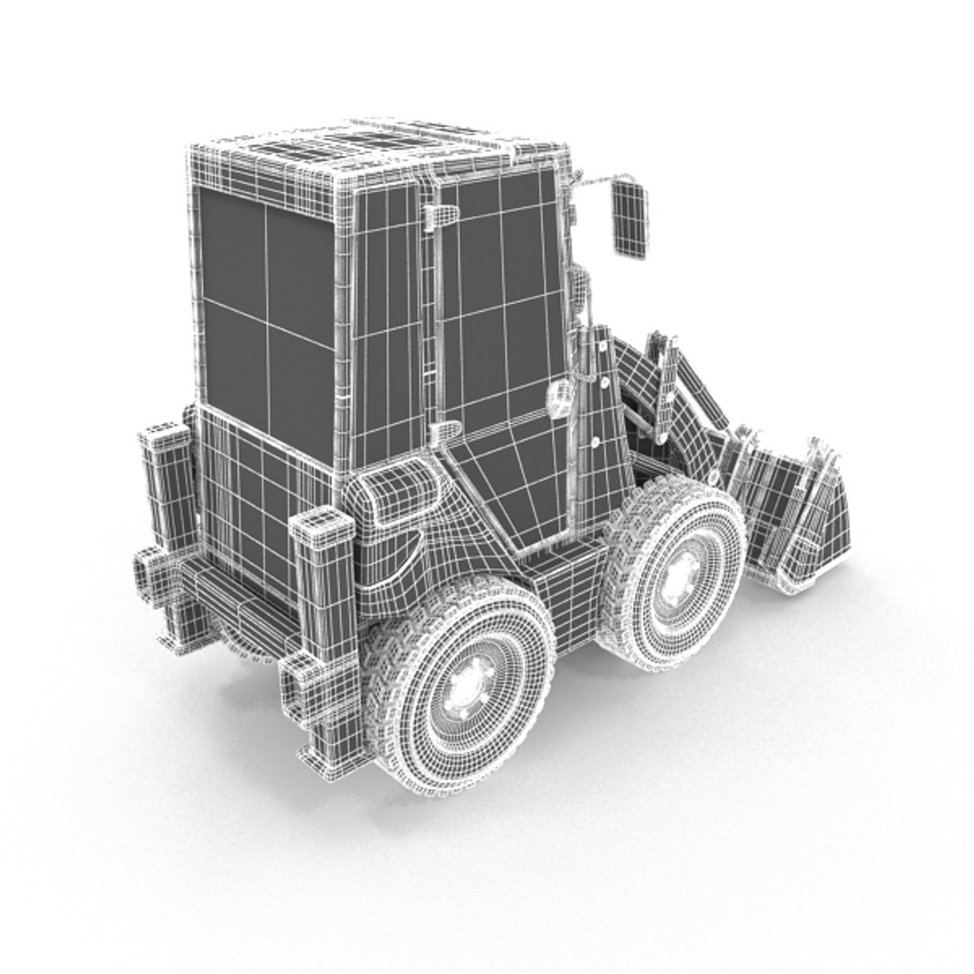 3D Wheel Loader Model - TurboSquid 1344163