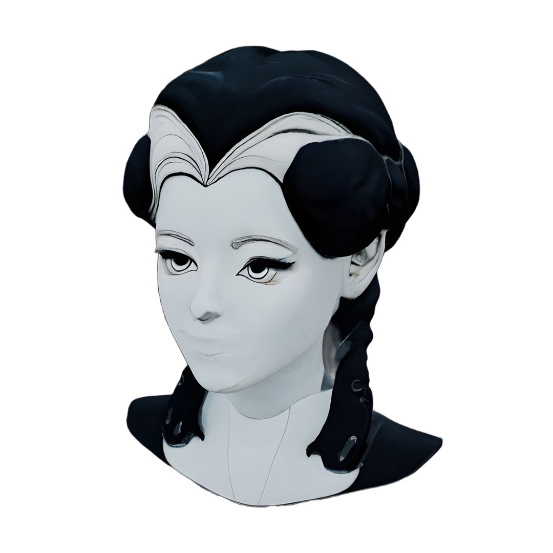 Stylized Female Character Bust Collection 3D Model - TurboSquid 2309278